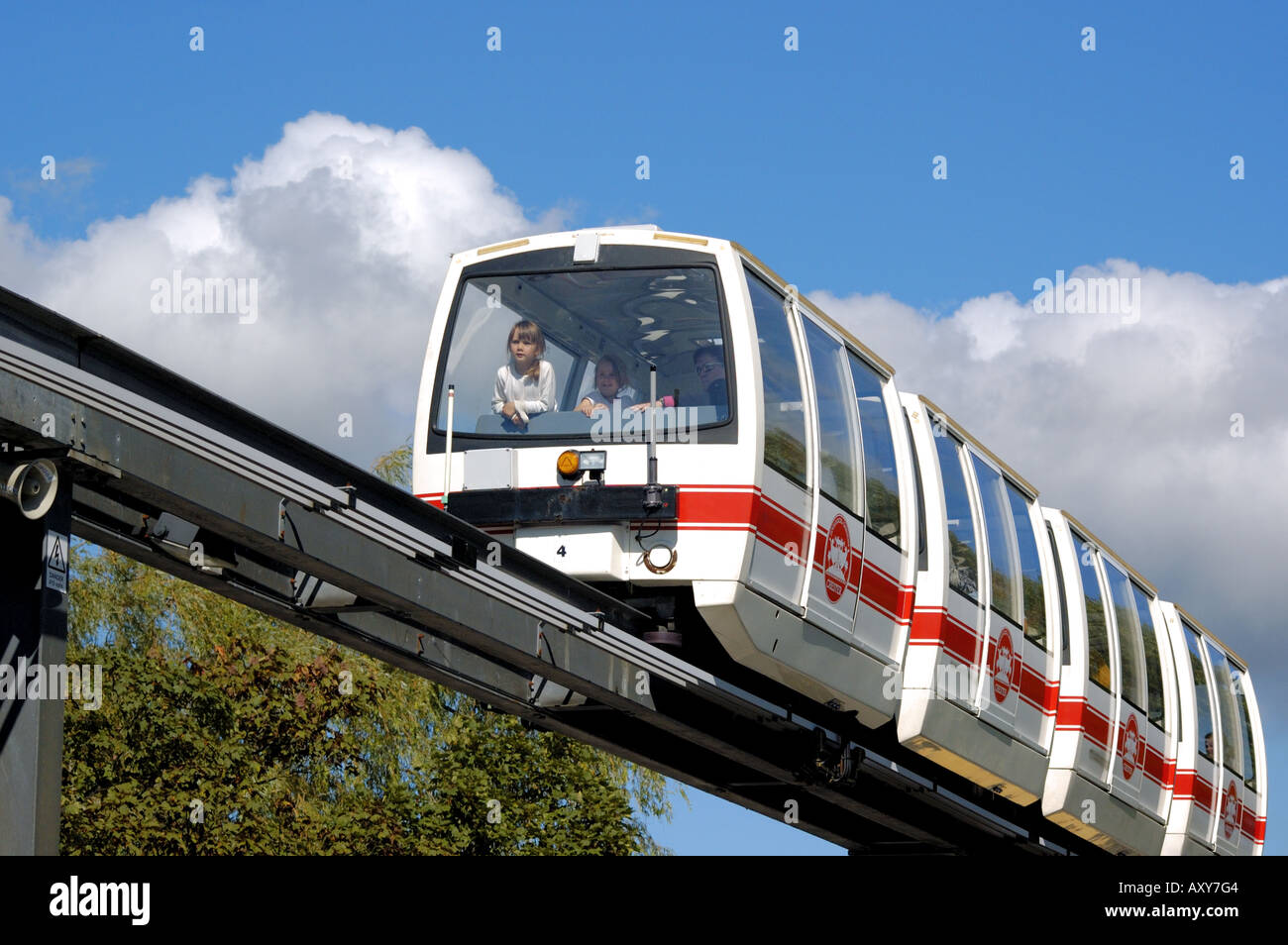 Monorail at Chester Zoo Stock Photo - Alamy