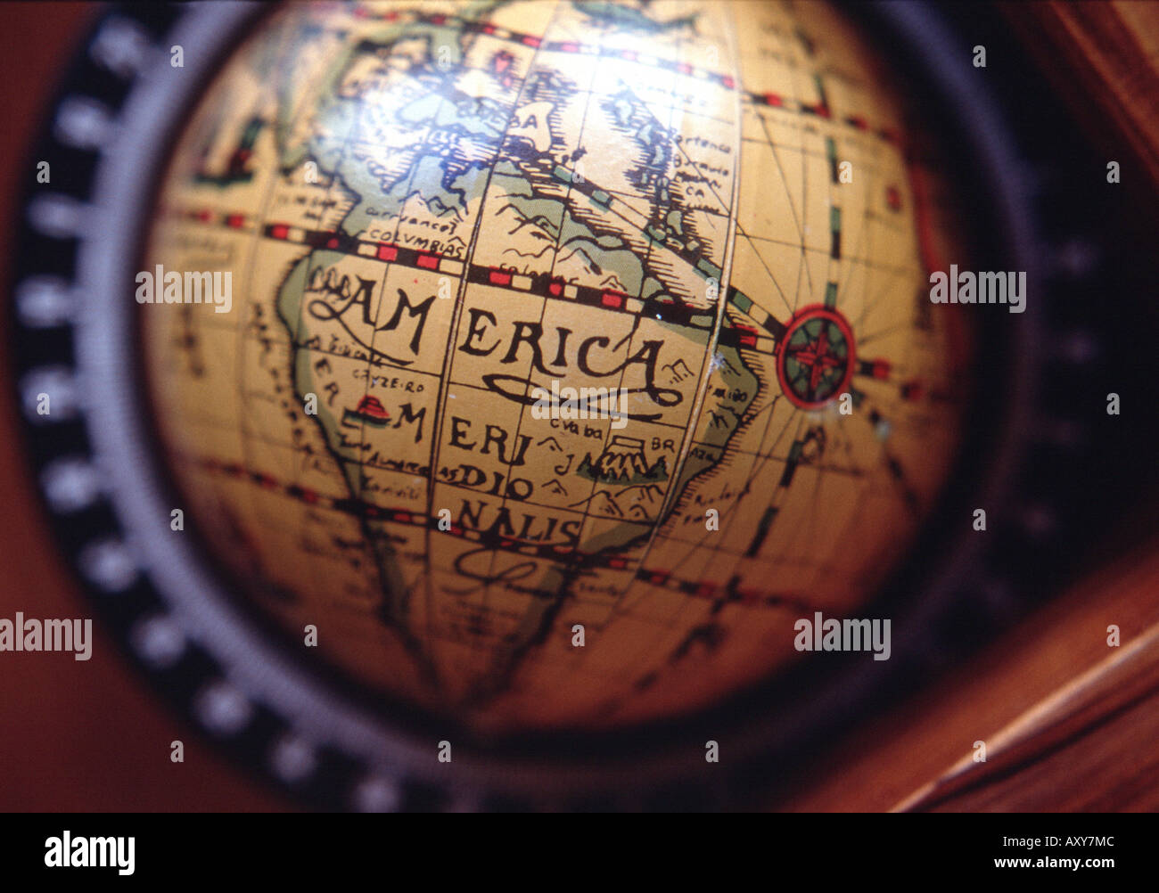 Map of america continent hi-res stock photography and images - Alamy
