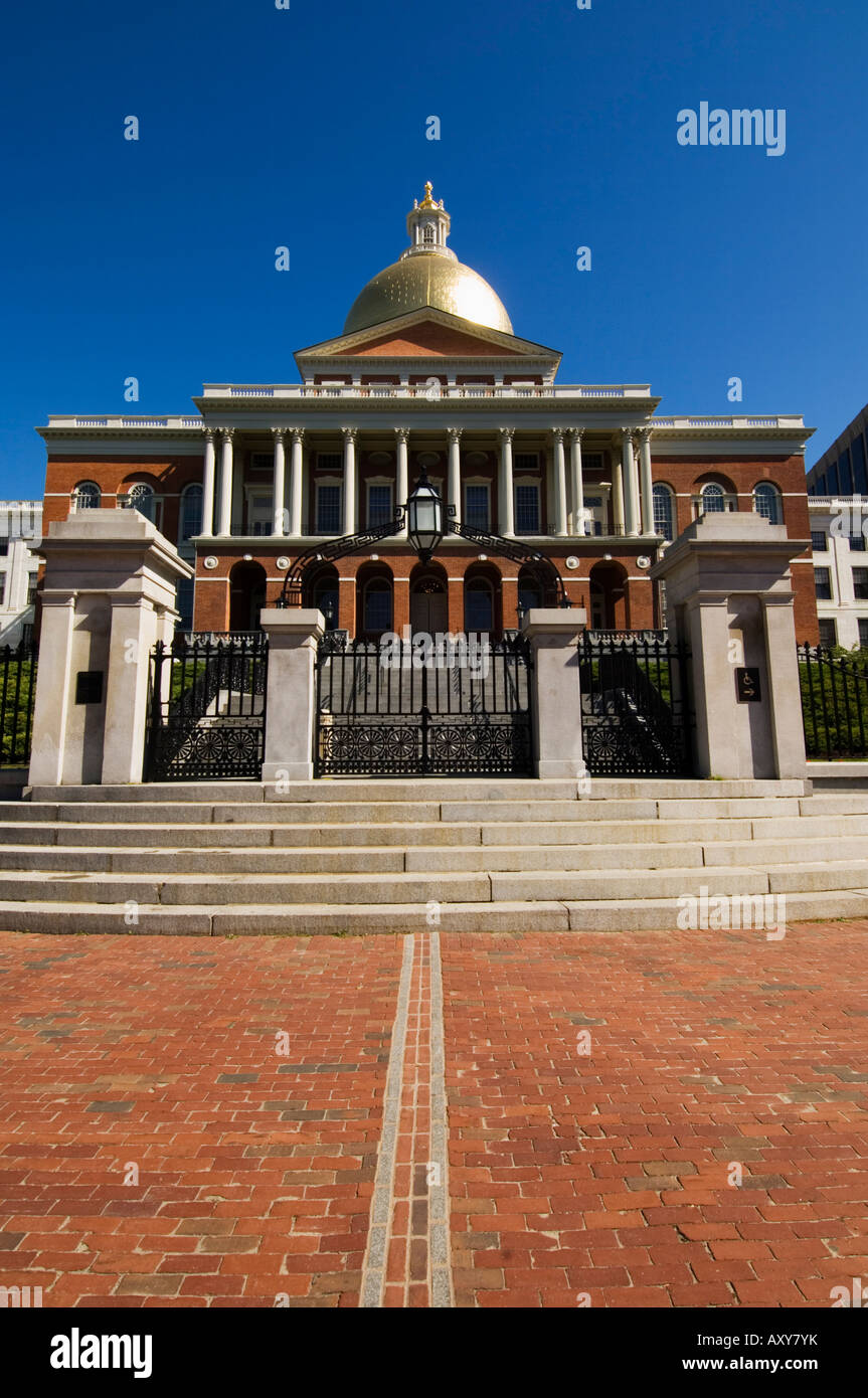 Massachusetts the state house hi-res stock photography and images - Alamy
