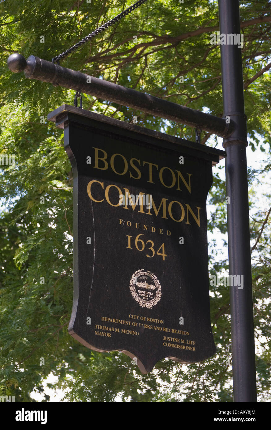 Boston Common, Boston, Massachusetts, USA Stock Photo - Alamy