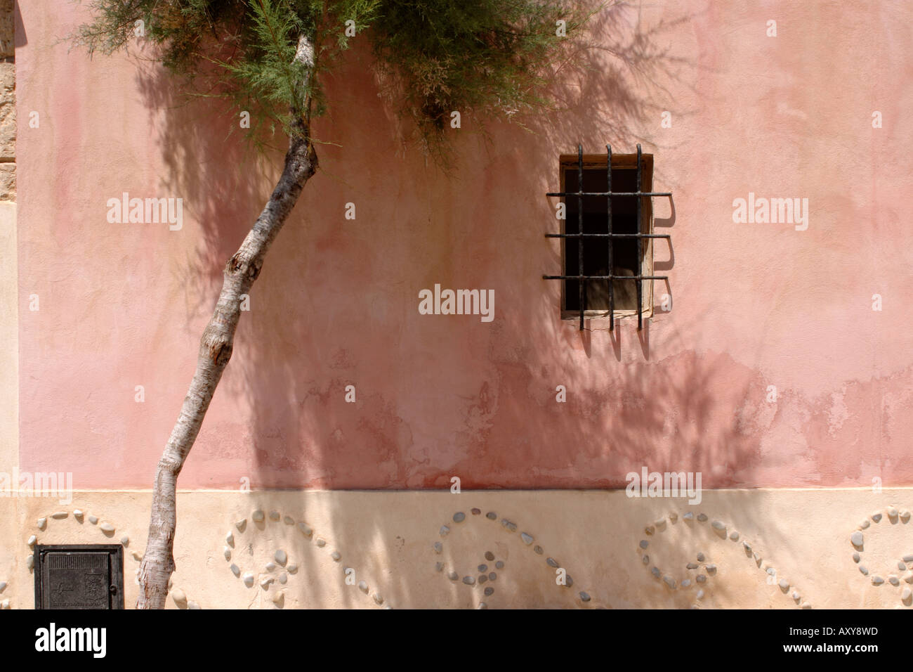 Tree and window Stock Photo - Alamy