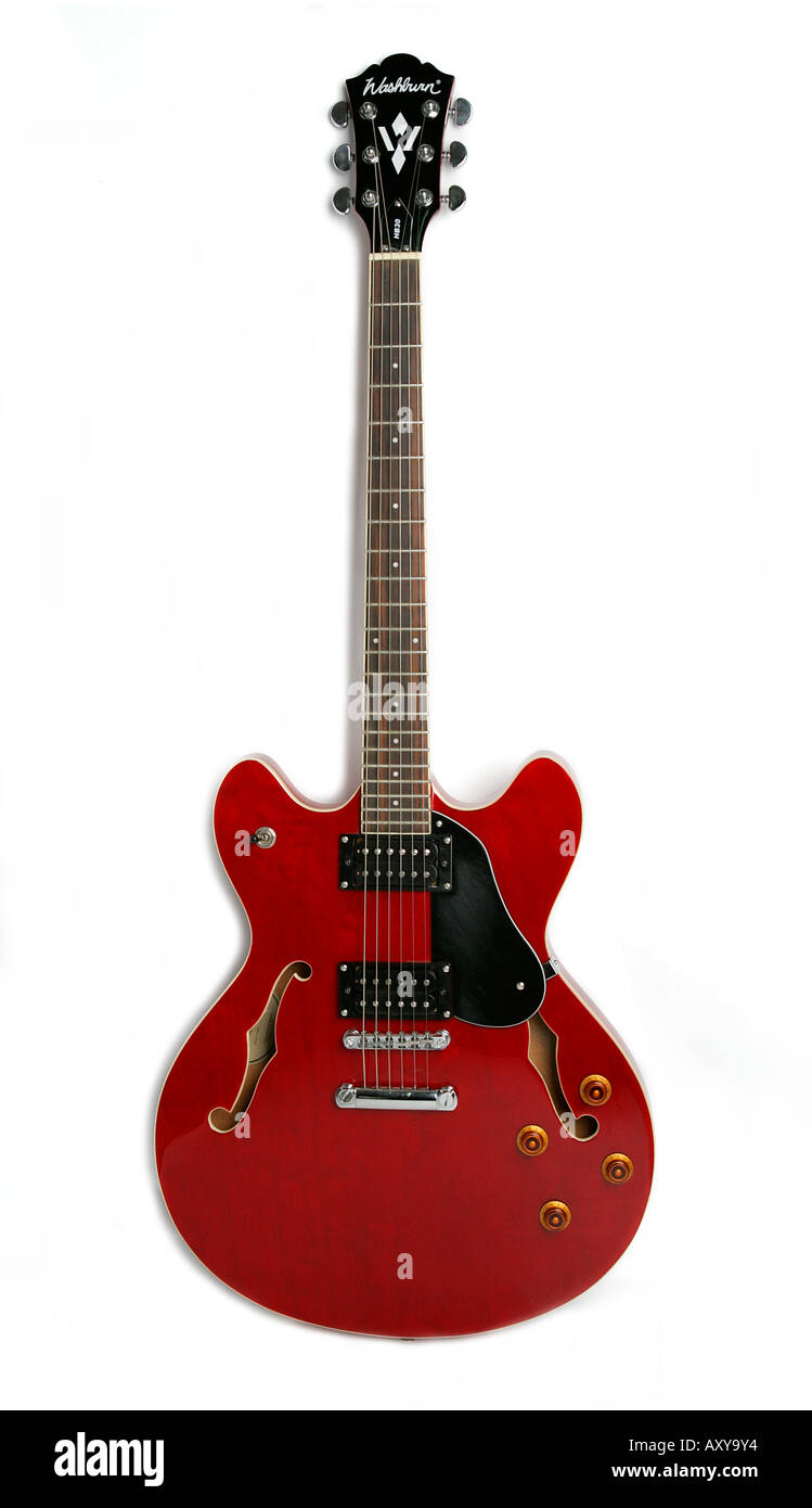 Plugged in guitar Cut Out Stock Images & Pictures - Alamy