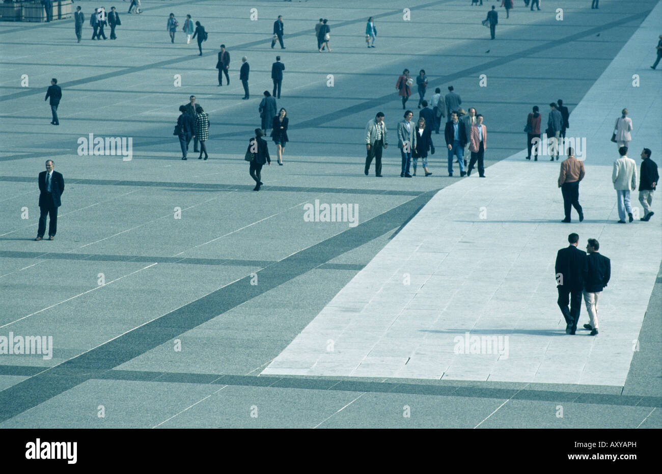 people urban landscape Stock Photo - Alamy