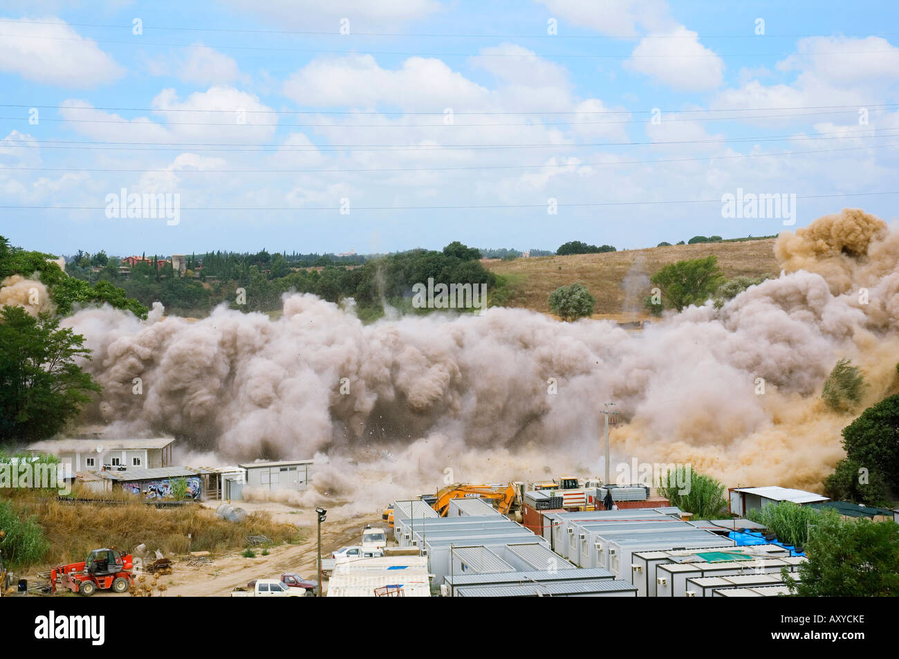 Controlled bridge demolition hi-res stock photography and images - Alamy