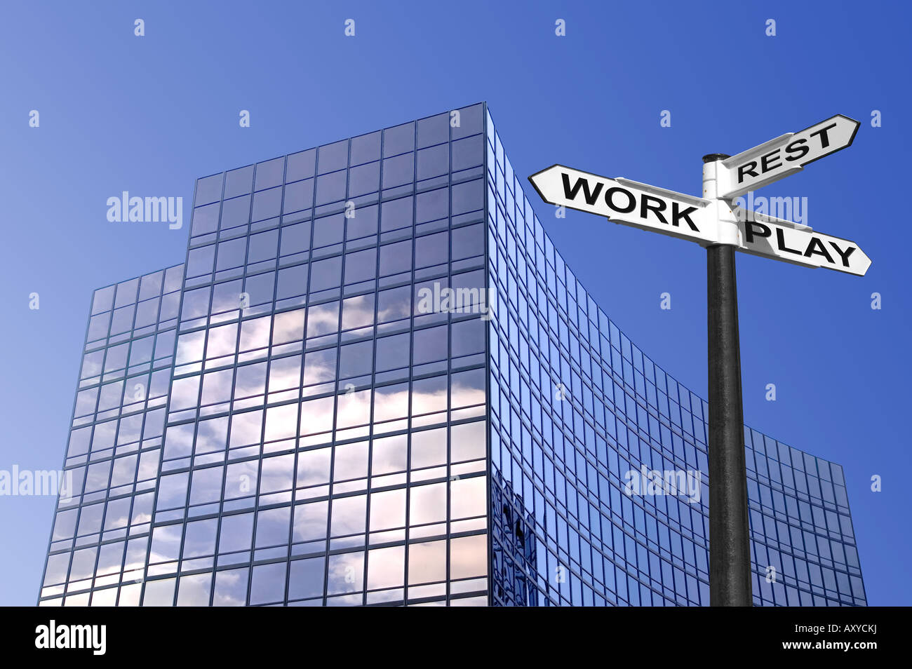 Reflected sign hi-res stock photography and images - Alamy