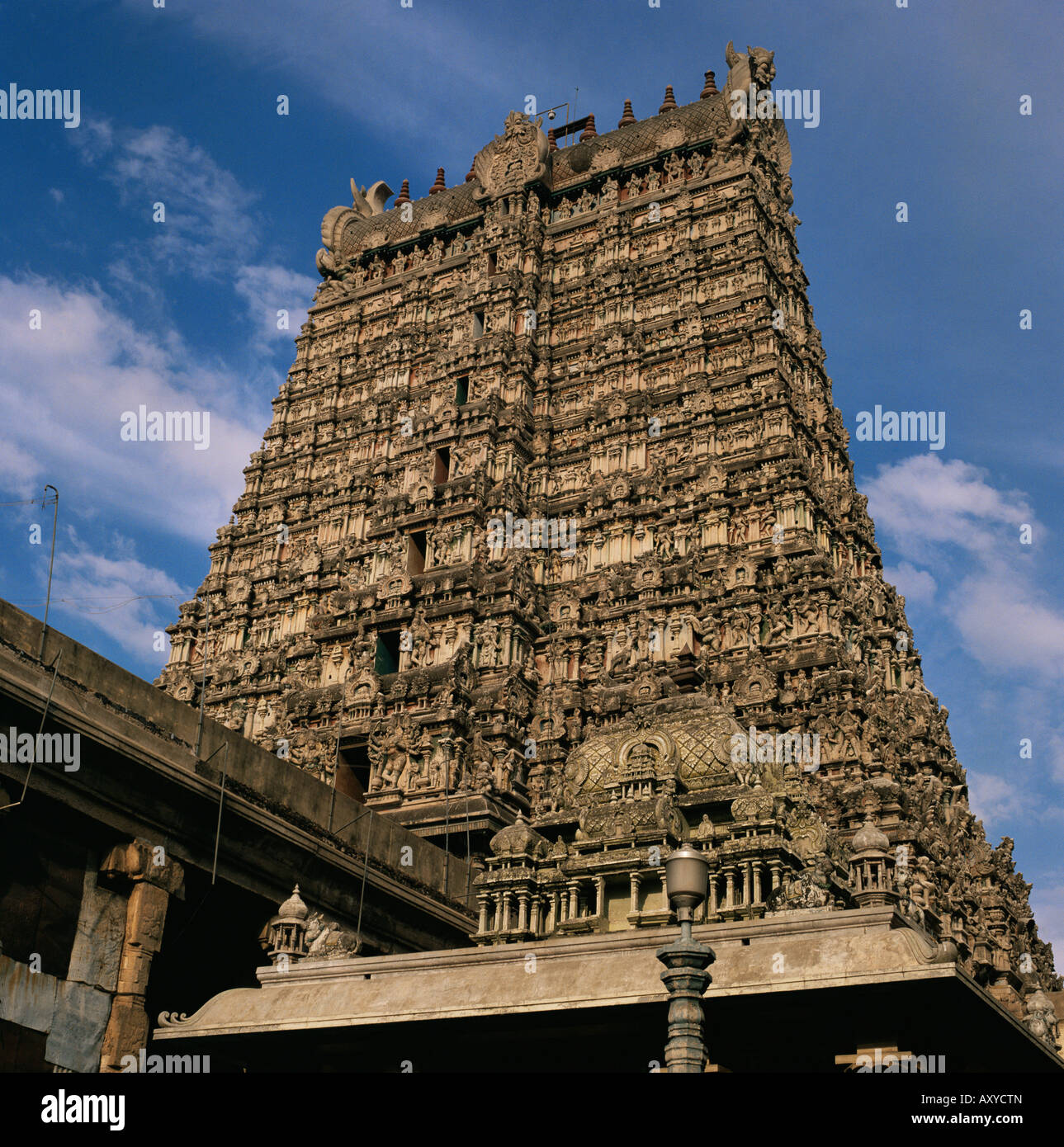 The Great Temple, Madurai, Tamil Nadu state, India, Asia Stock Photo ...