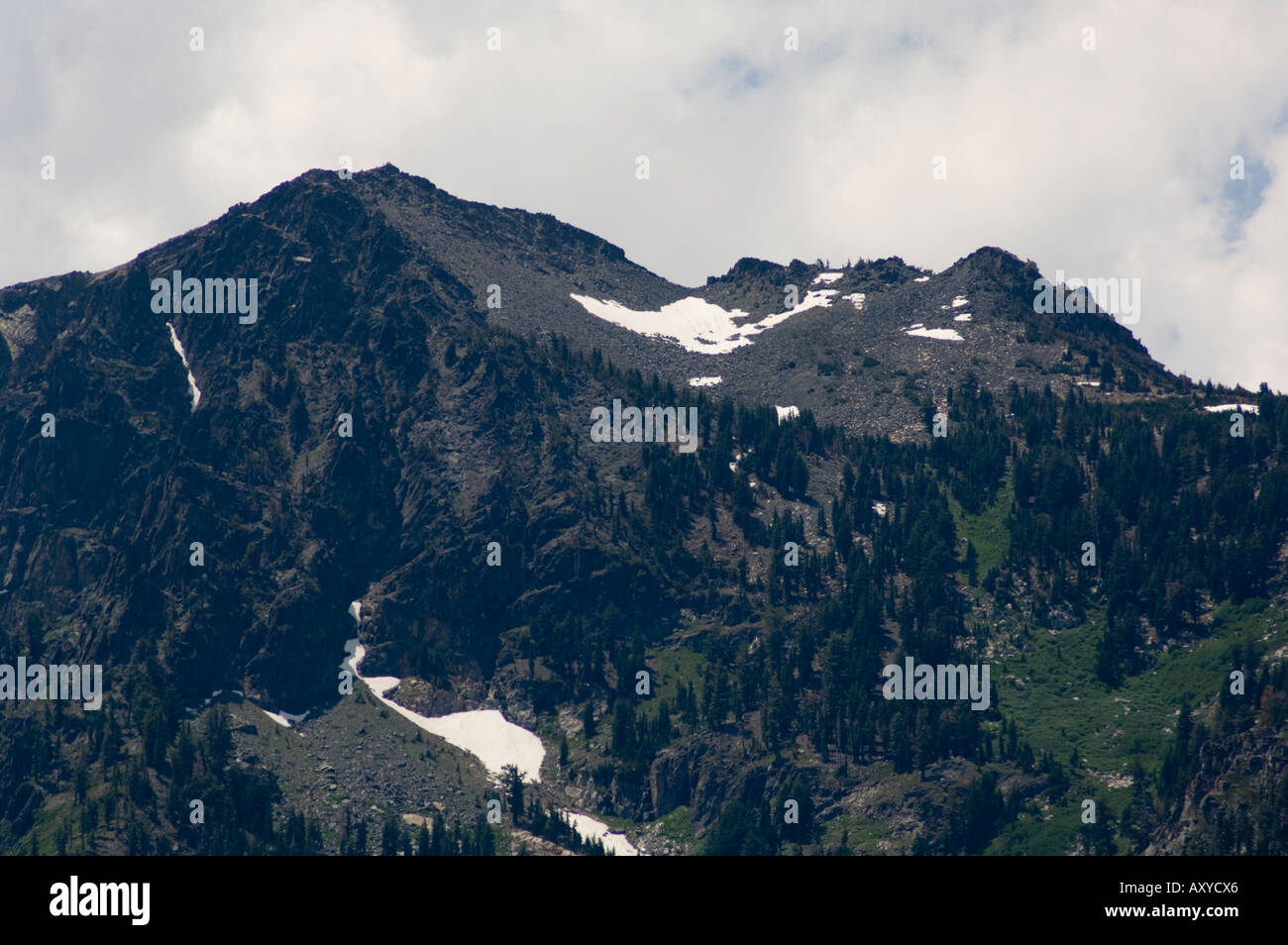 Summit of Mount Tallac South Lake Tahoe California Stock Photo - Alamy