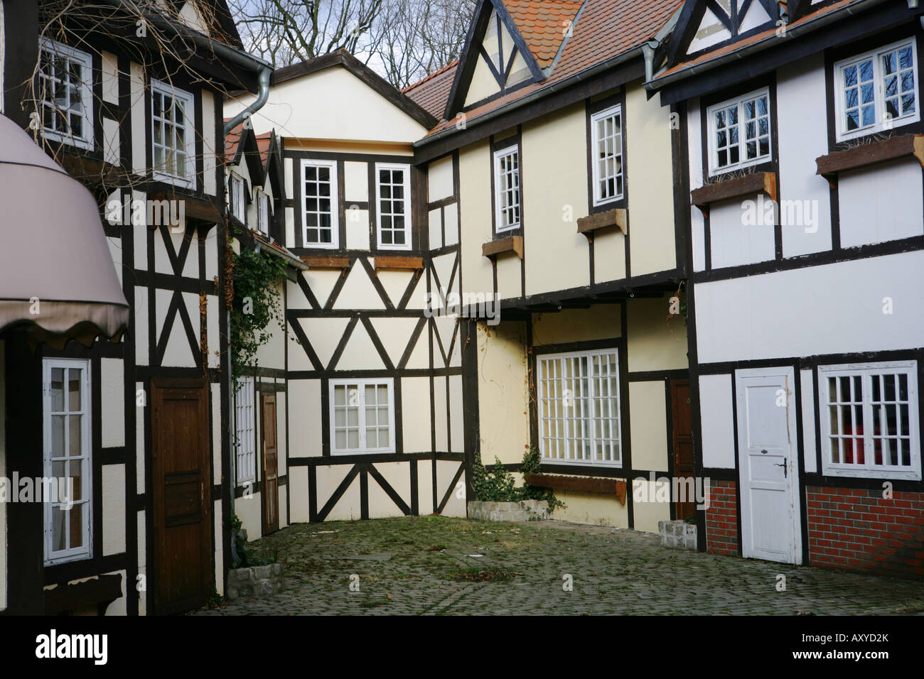 funny german character houses where you could once buy souvenirs Stock ...