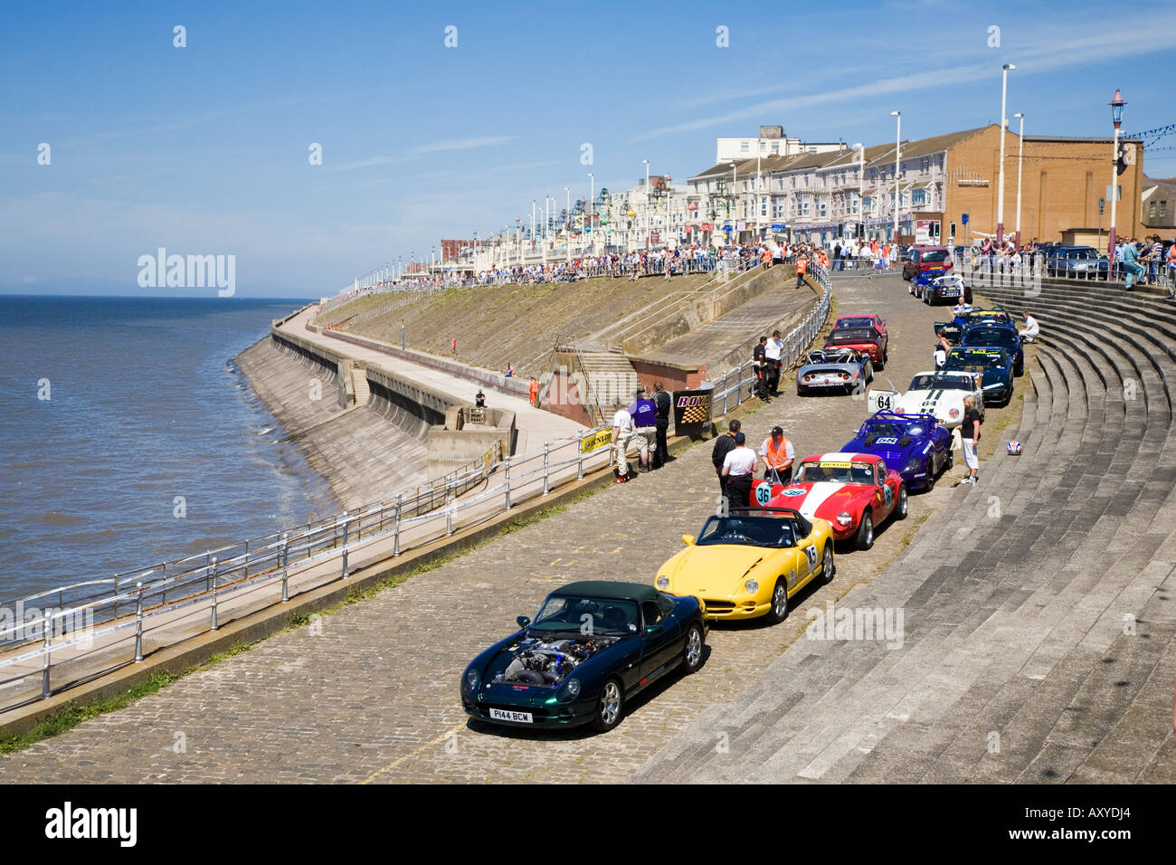 TVR return to blackpool rally 2006 Stock Photo - Alamy