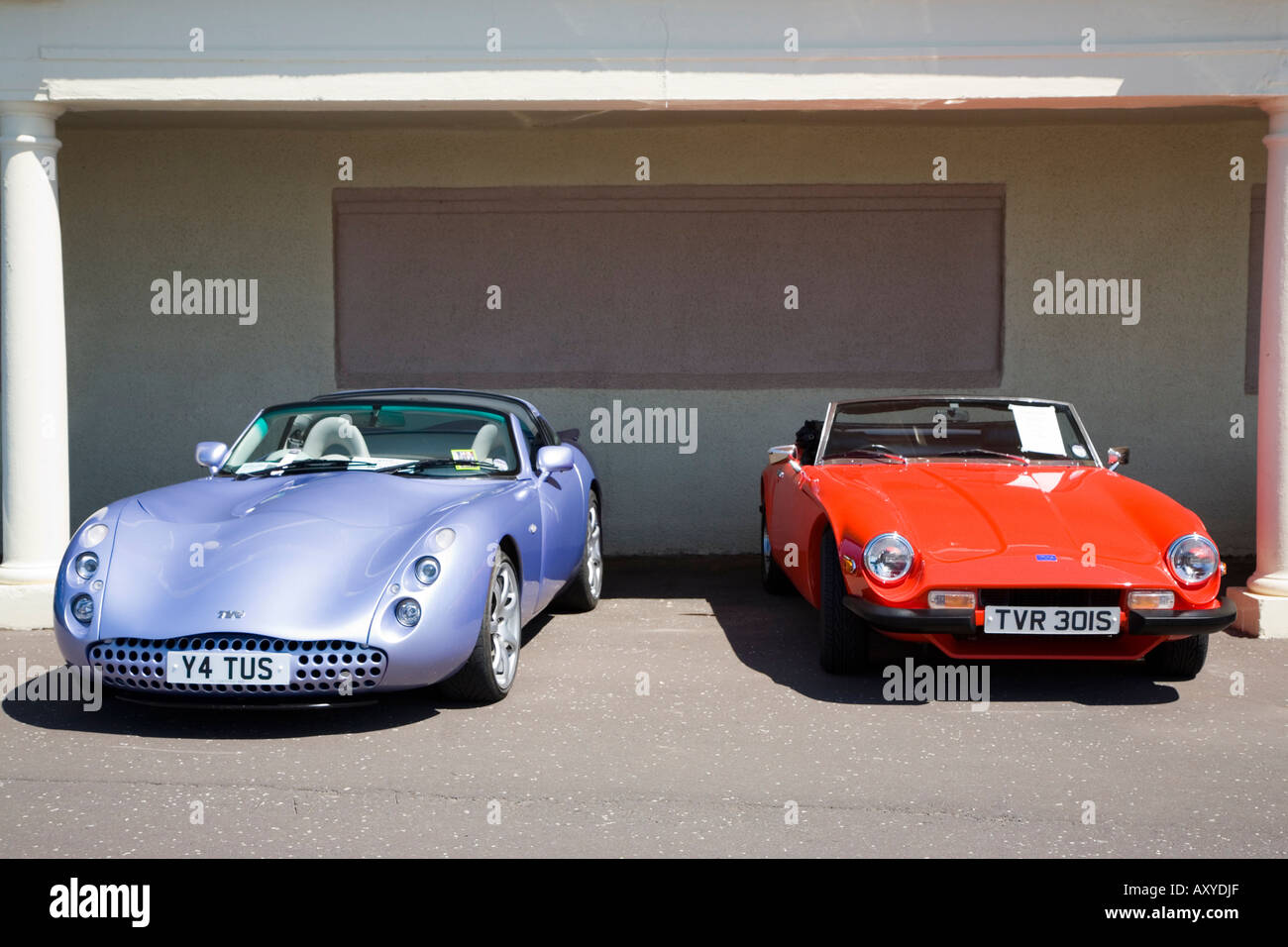 TVR return to blackpool rally 2006 Stock Photo - Alamy