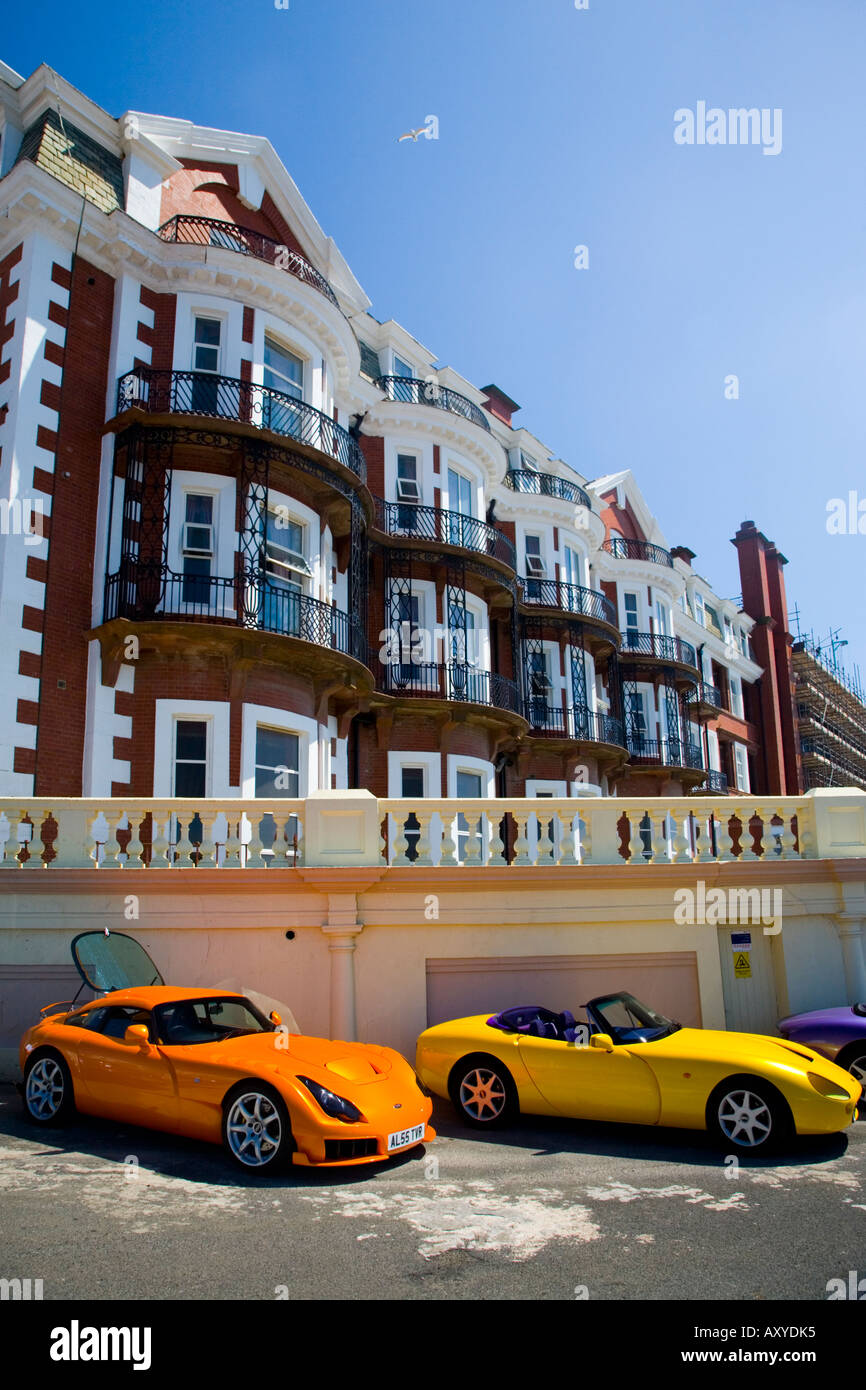 TVR return to blackpool rally 2006 Stock Photo - Alamy