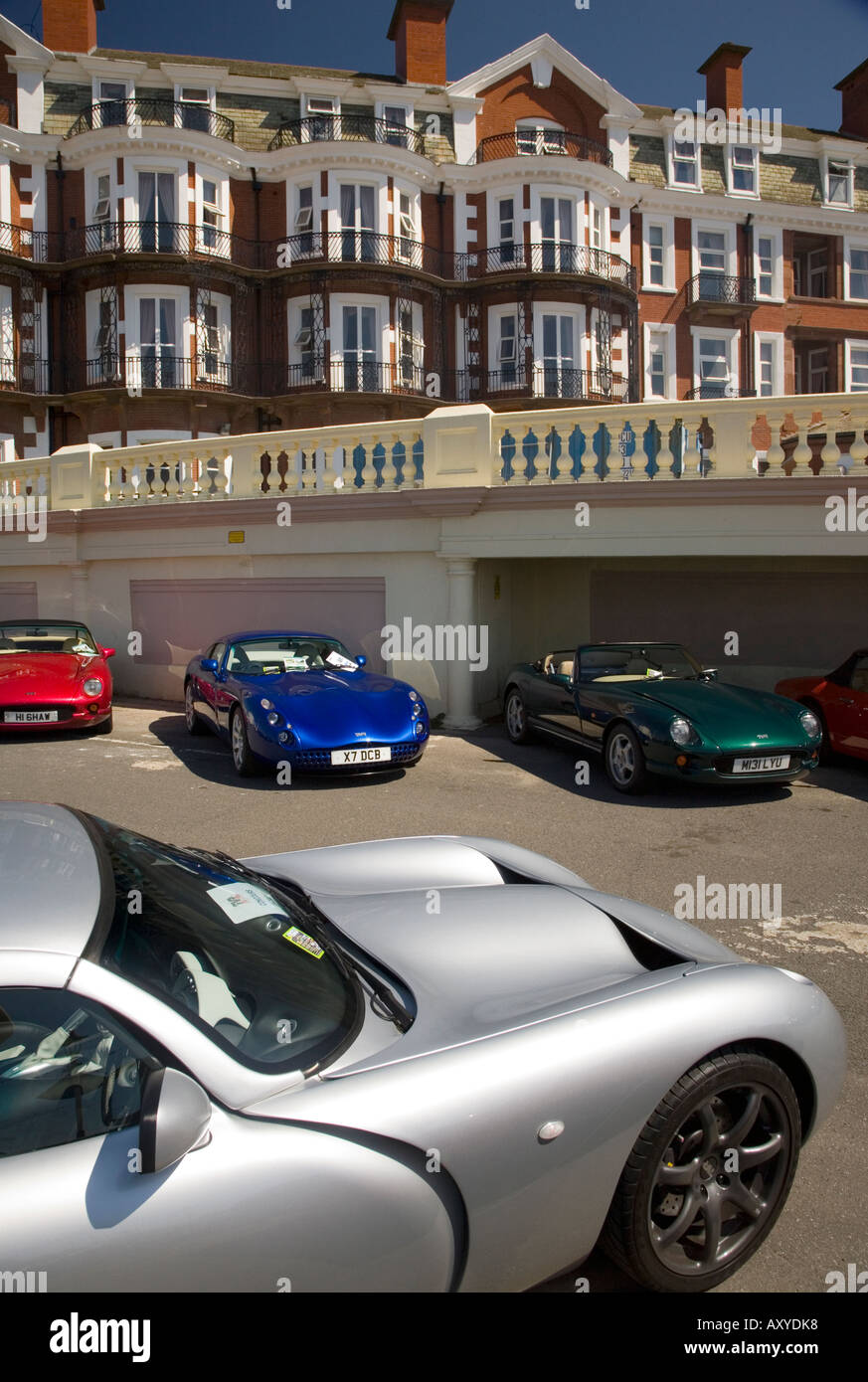 TVR return to blackpool rally 2006 Stock Photo - Alamy