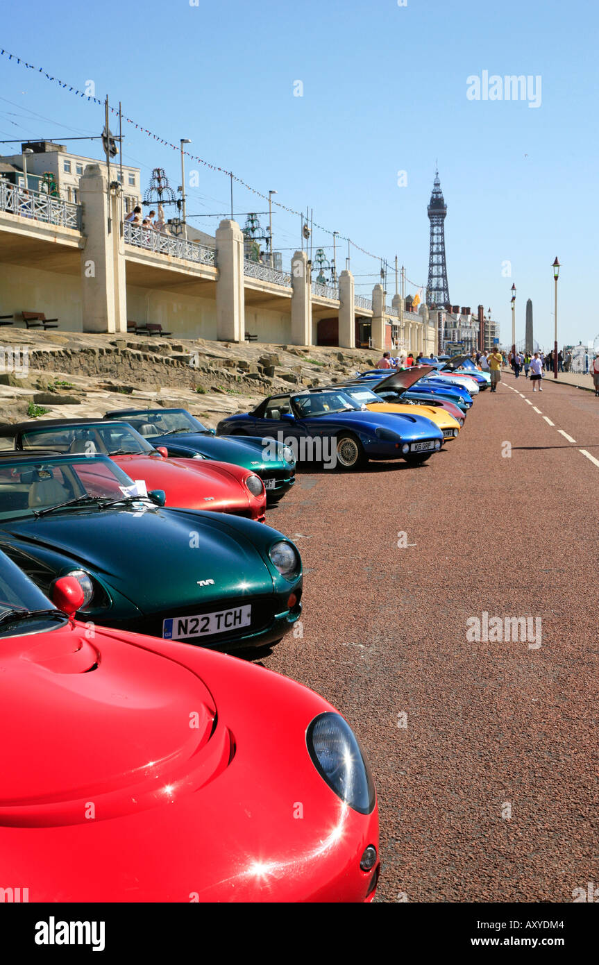 TVR return to blackpool rally 2006 Stock Photo - Alamy