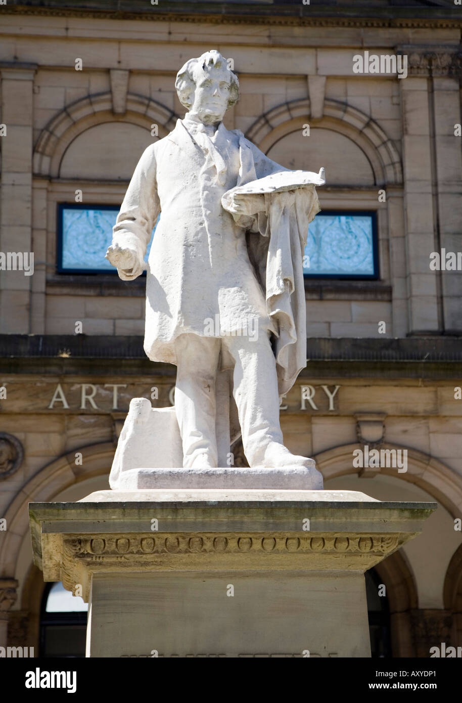 Statue of William Etty RA English Painter 1787 to 1849 in front of the ...