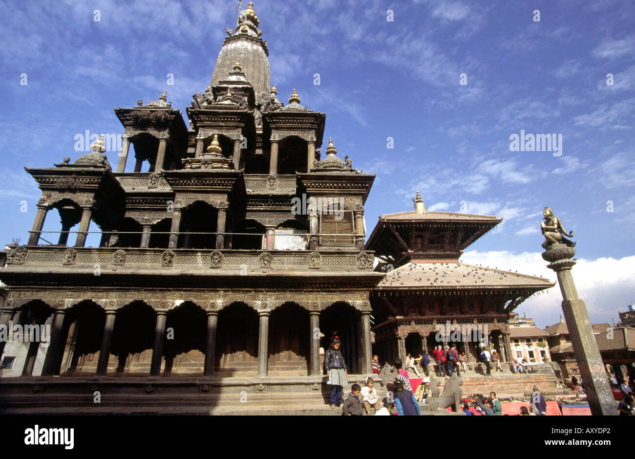 Nepal Patan Durbar Square the Hari Shankar Temple Stock Photo - Alamy