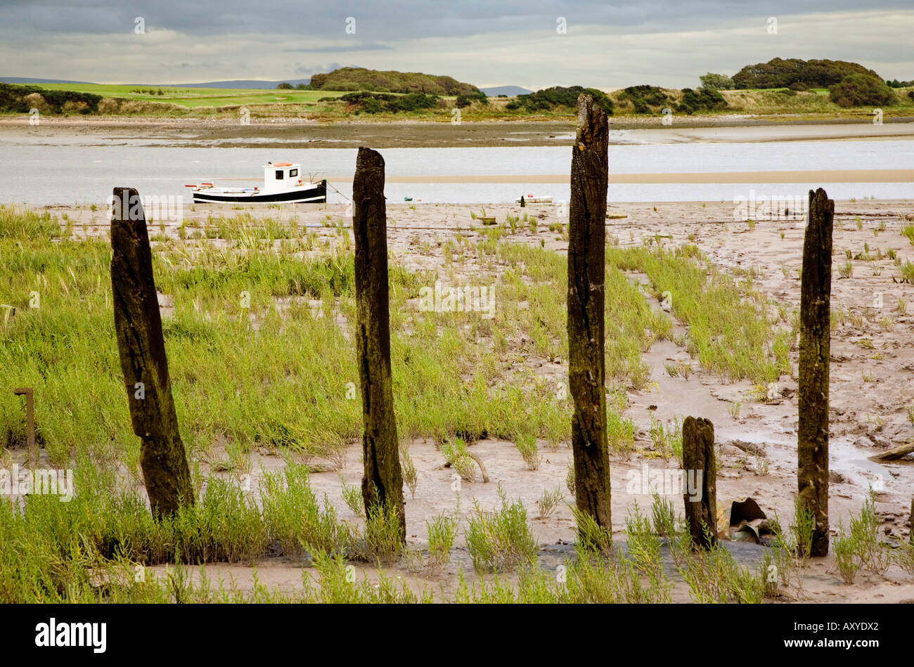 The Wyre Estuary Cleveleys Lancashire England Stock Photo - Alamy