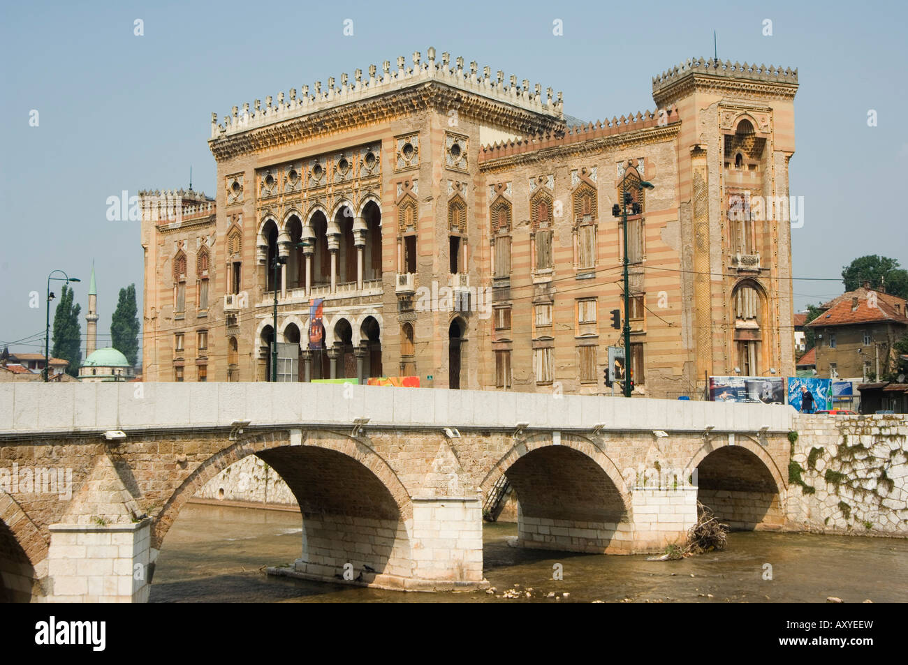 Old Town Hall, The National and University Library Austro-Hungarian ...