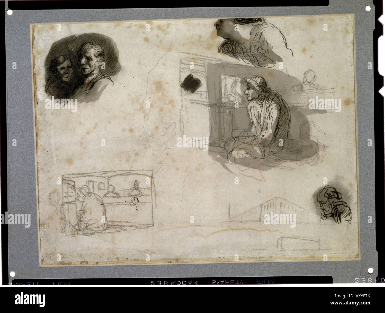 French drawings hi-res stock photography and images - Alamy