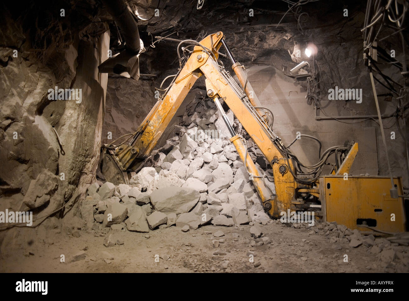 Andina underground mine hi-res stock photography and images - Alamy