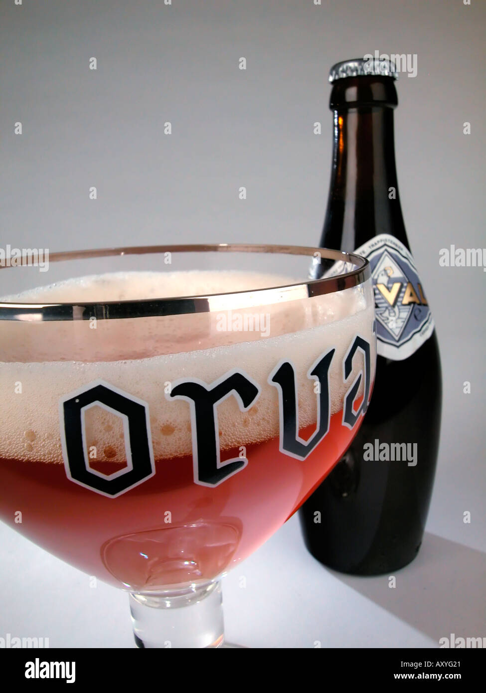 Orval beer glass hi-res stock photography and images - Alamy