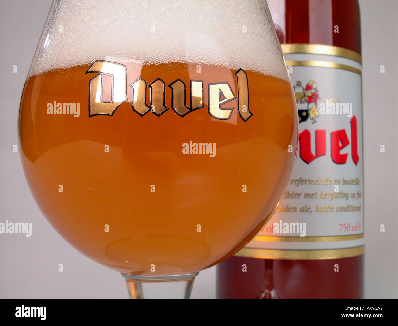 Duvel beer glass hi-res stock photography and images - Alamy