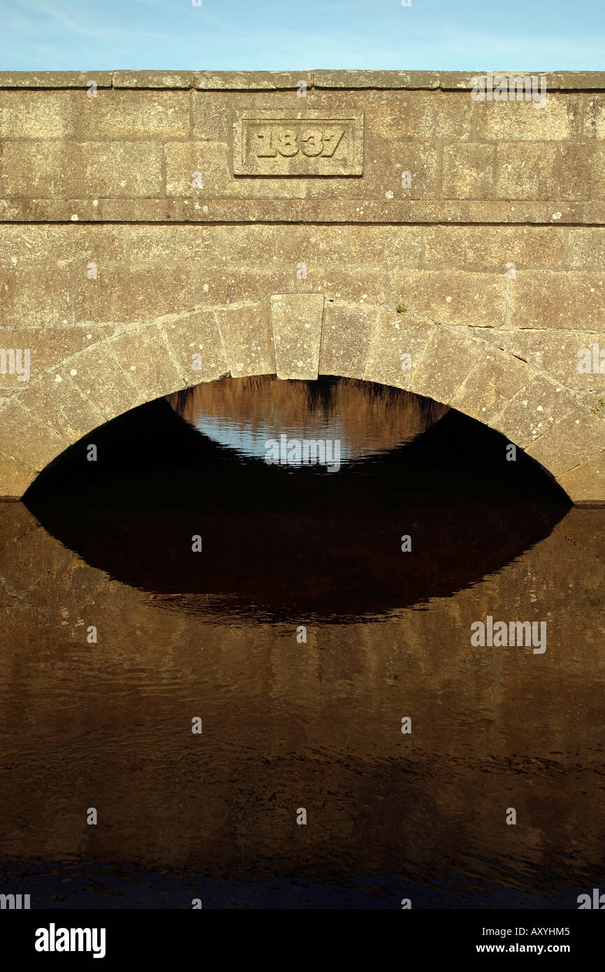 Archway Old Bridge at Marazion Cornwall UK Stock Photo - Alamy