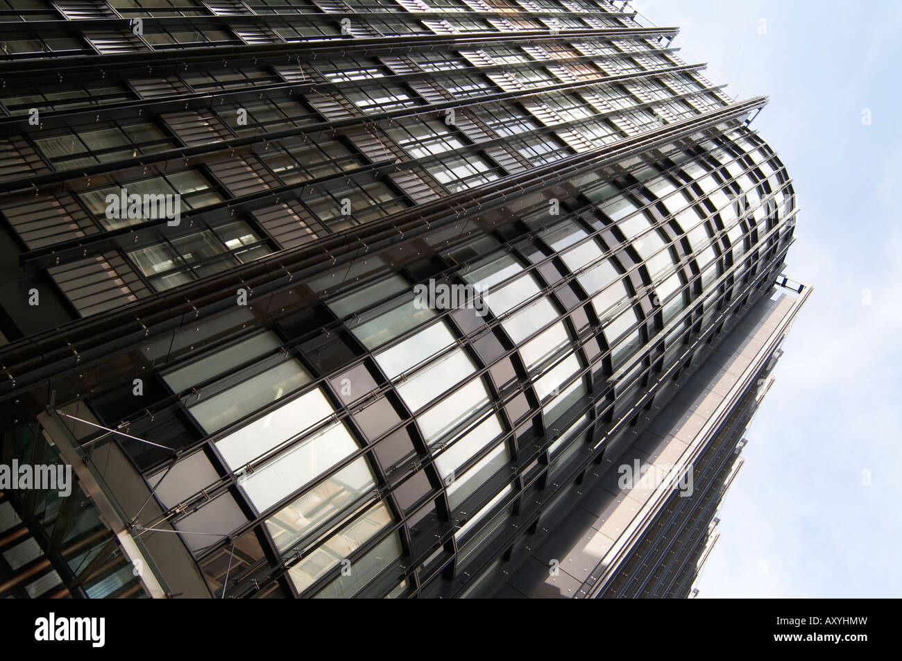Looking up at building Stock Photo - Alamy
