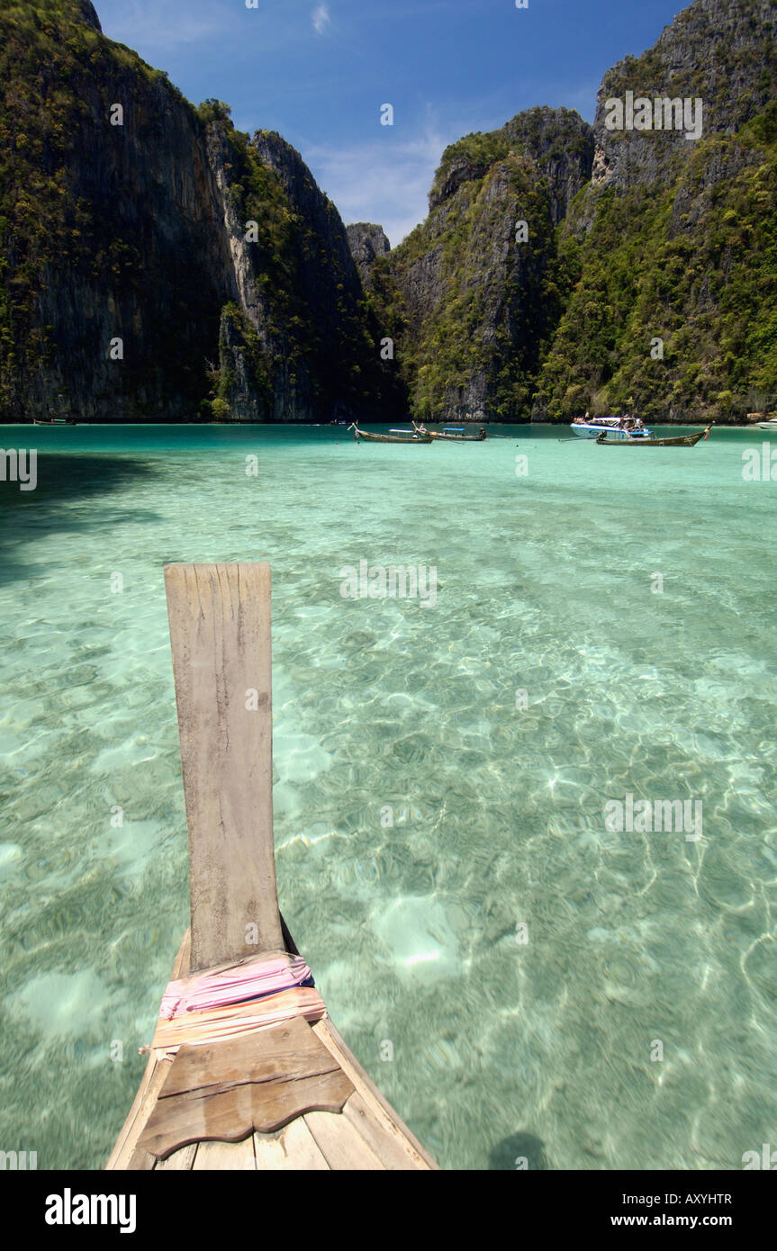 Pileh Cove, Phi Phi Lay Island, Thailand, Southeast Asia, Asia Stock ...