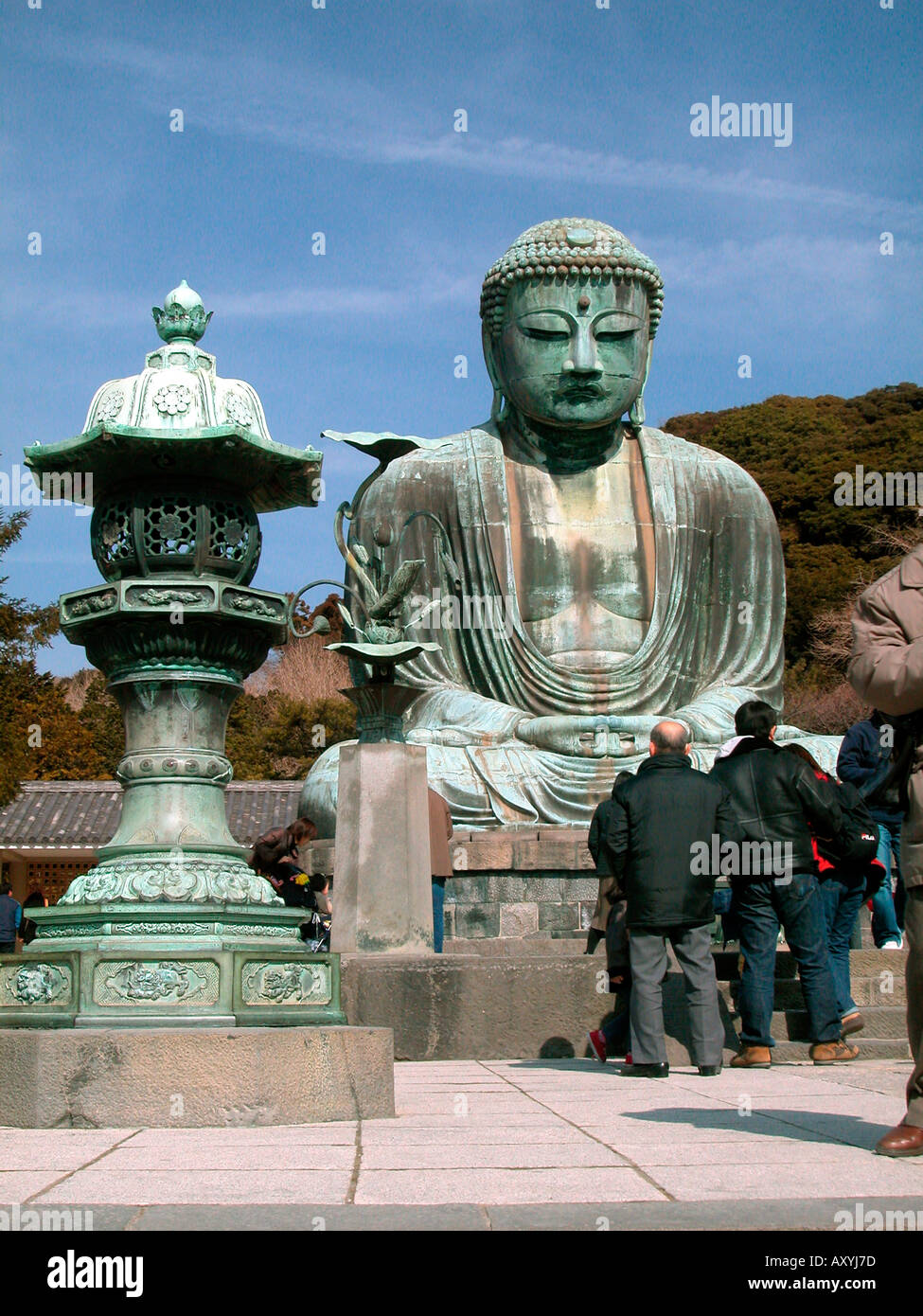 The Great Buddha Kamakura Kanagawa Prefecture Japan Stock Photo - Alamy