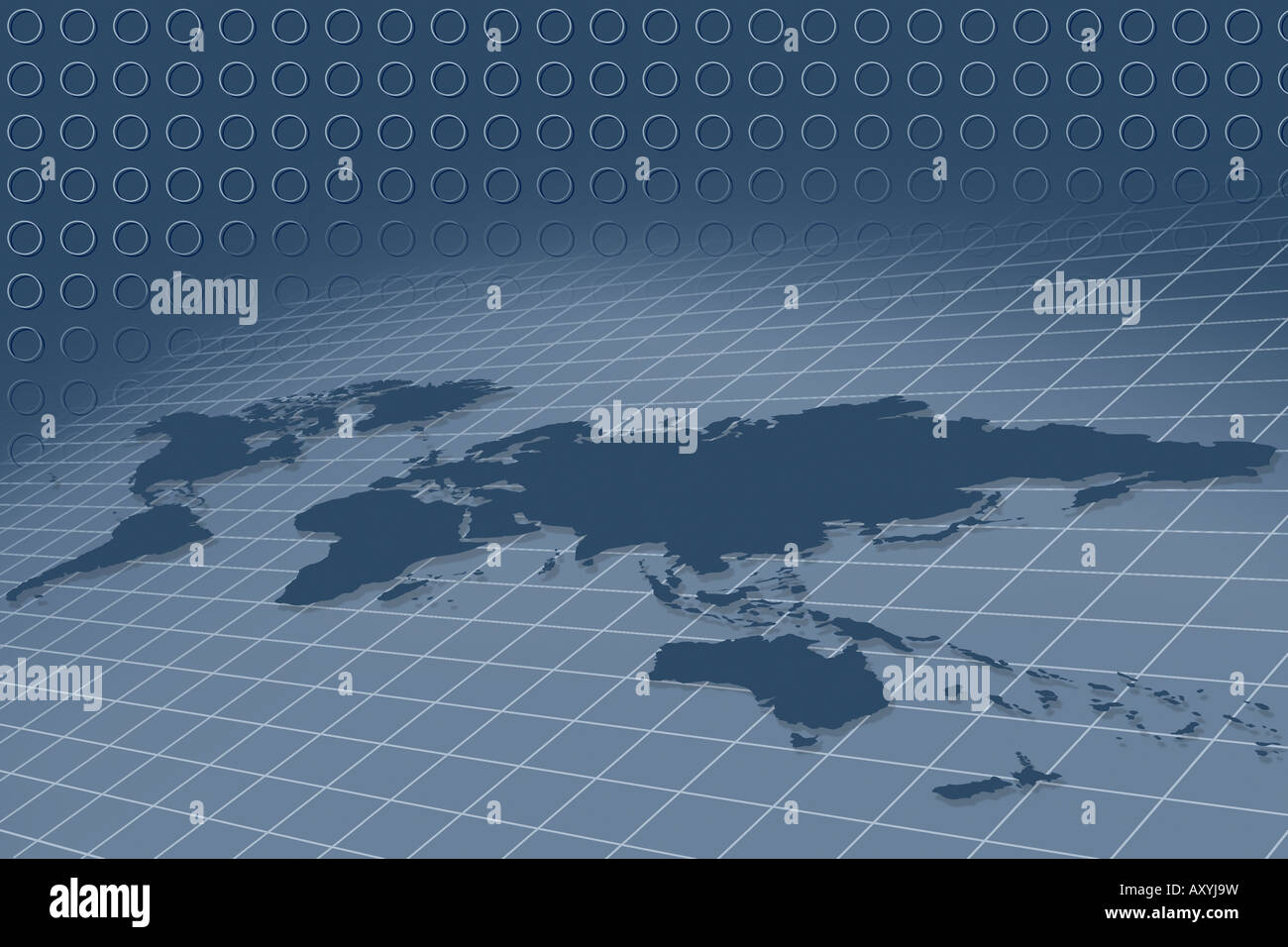 World Atlas - Digitally generated Stock Photo - Alamy