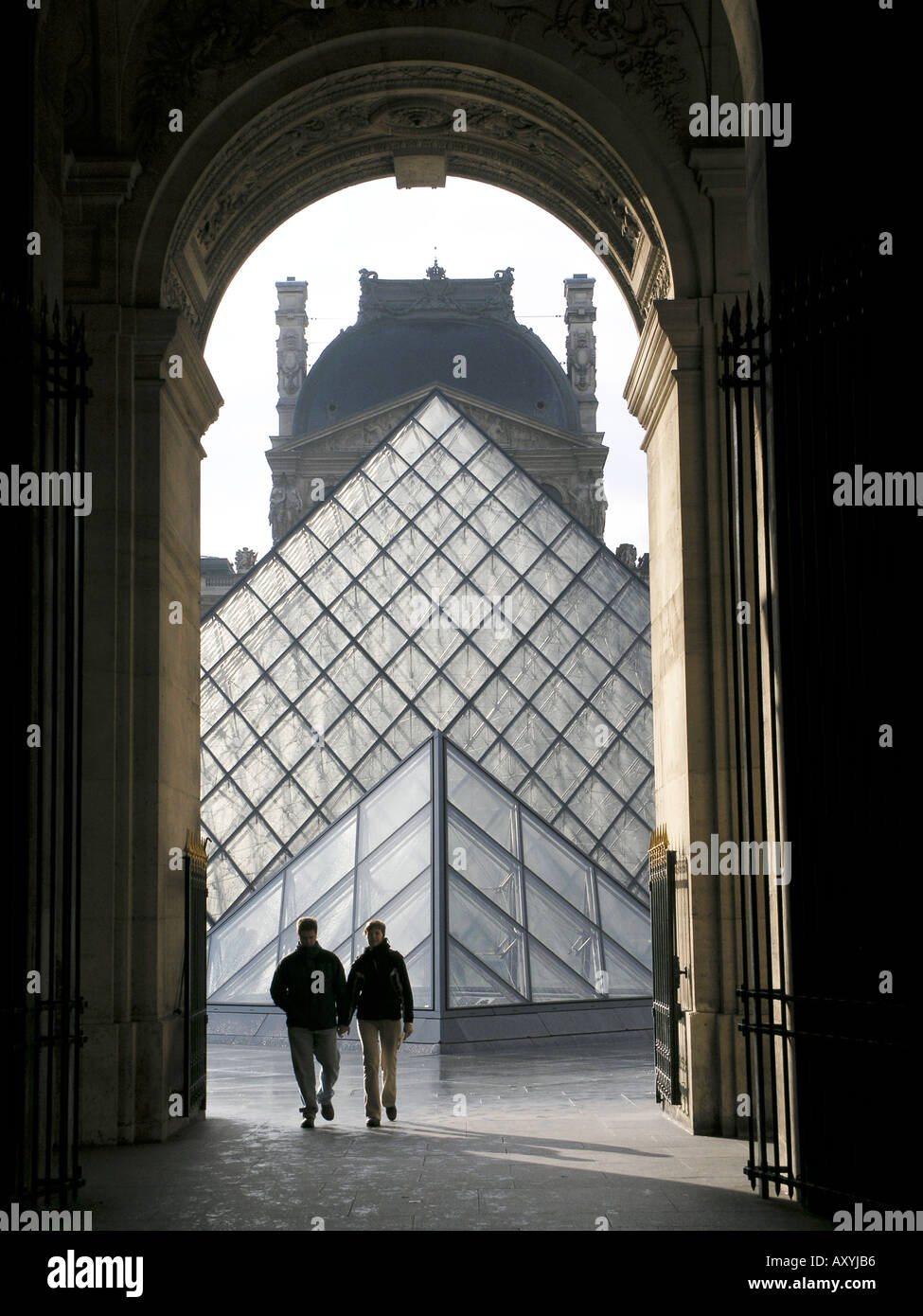 Musee du Louvre Paris France Europe EU Stock Photo - Alamy