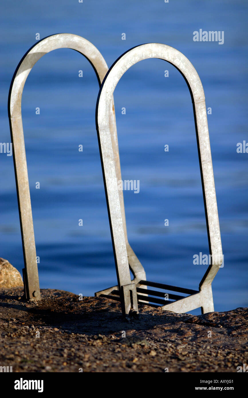 Metal harbourside ladder hi-res stock photography and images - Alamy