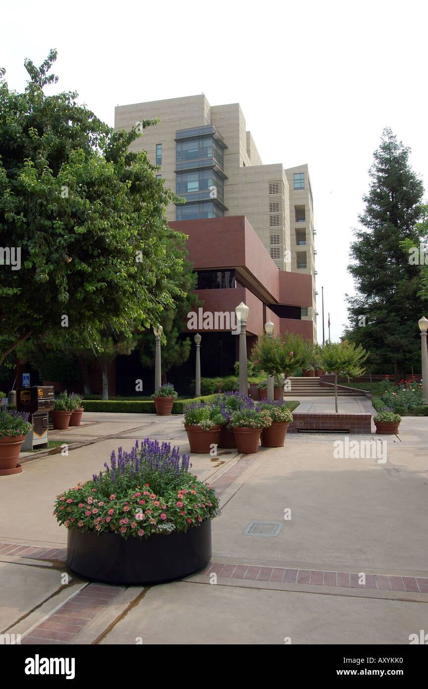downtown Fresno CA civic center and federal building Stock Photo - Alamy