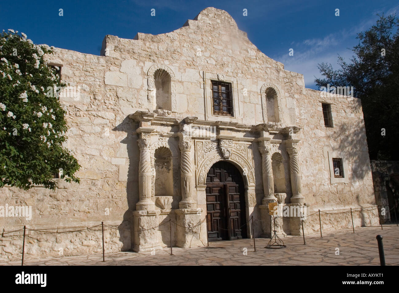 Mission San Antonio de Valero (The Alamo) was established in 1718 as ...