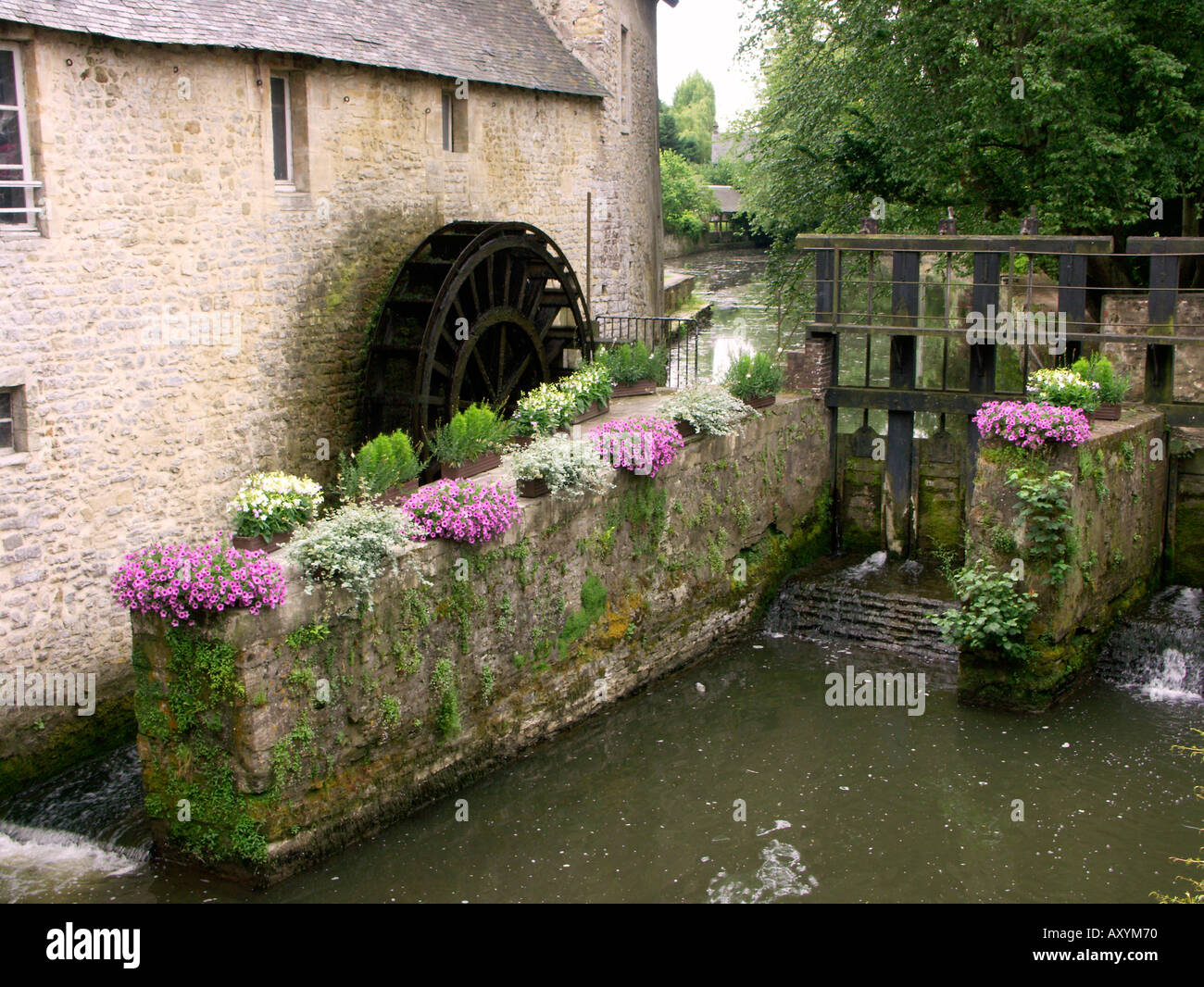 French water mill hi-res stock photography and images - Alamy
