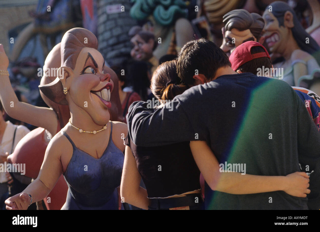 Valencia street fallas hi-res stock photography and images - Alamy