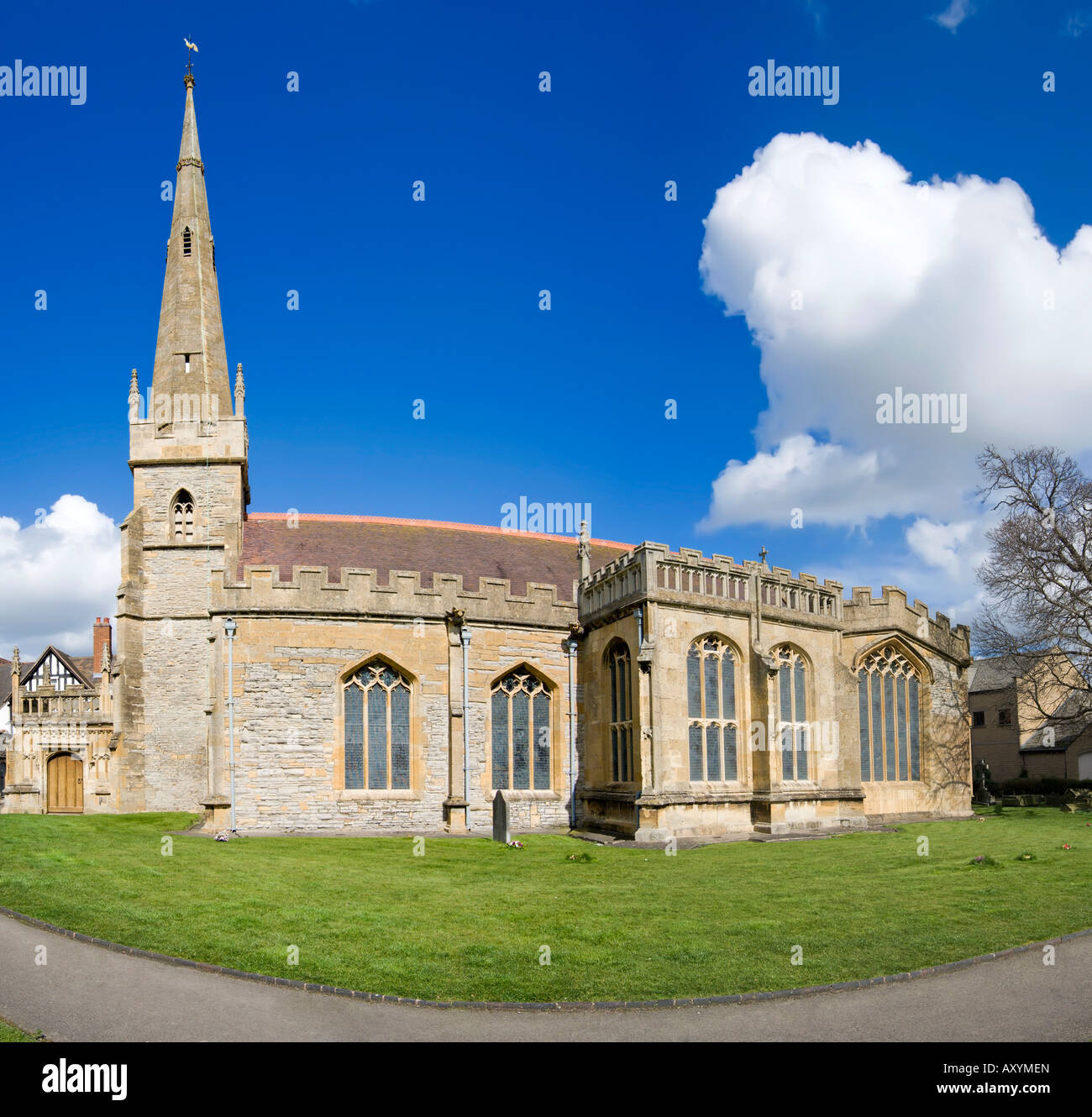 england worcestershire the historic market town of evesham Church of ...