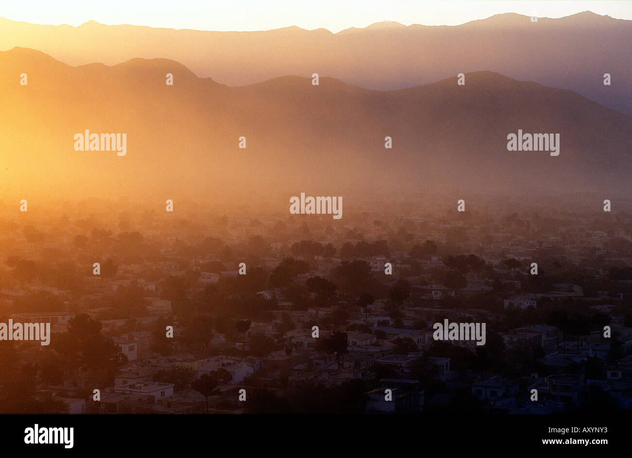 Aerial view of kabul hi-res stock photography and images - Alamy