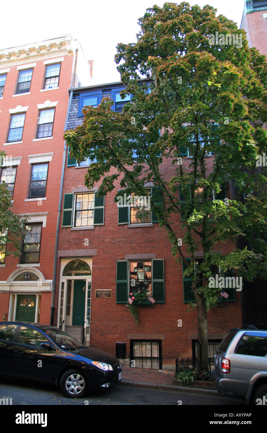 The Lewis and Harriet Hayden House, Phillips Street, on the Black ...