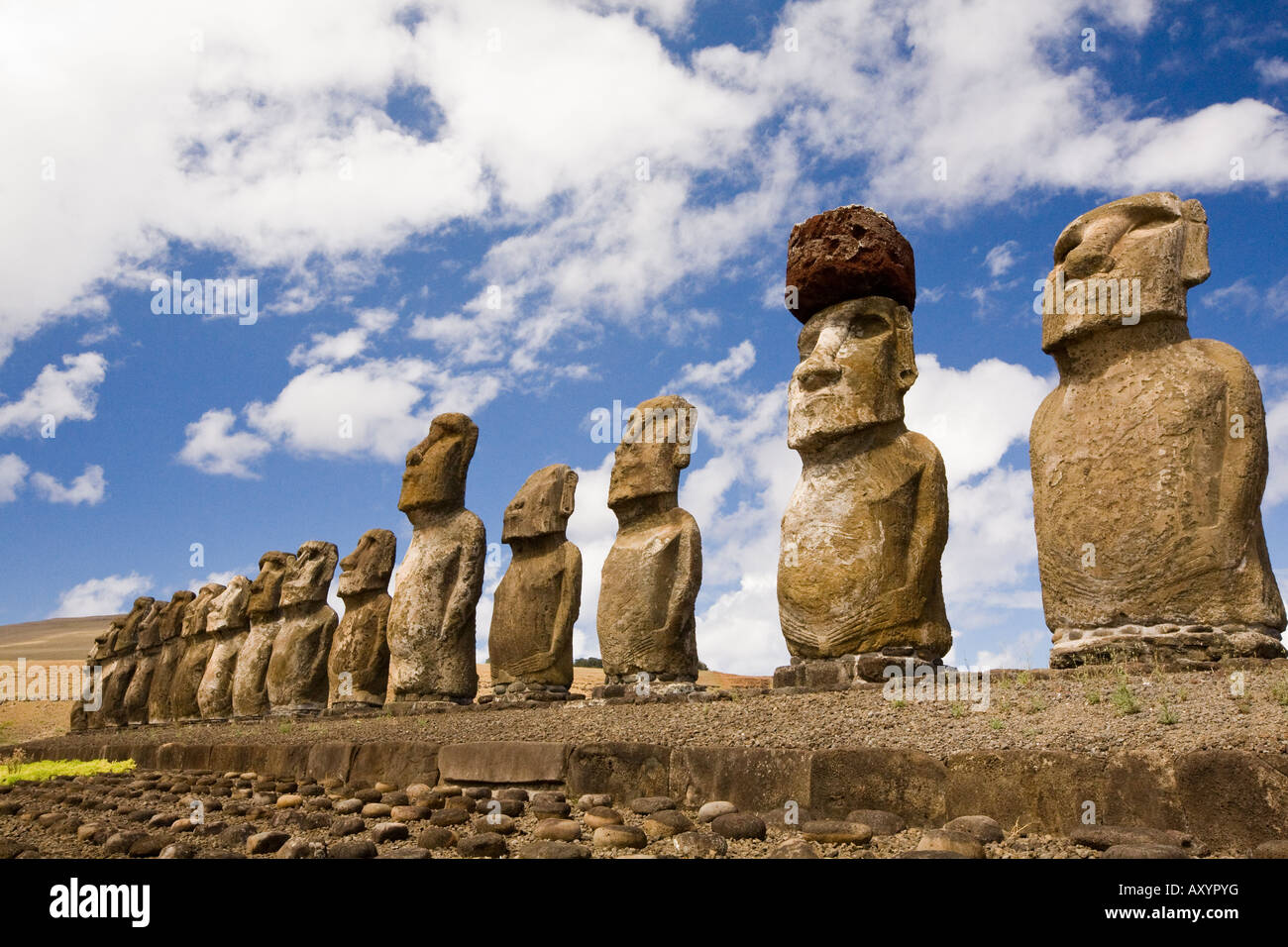 Restored ahu hi-res stock photography and images - Alamy