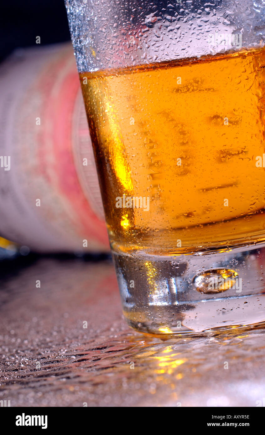 Glass of Pastis Stock Photo - Alamy