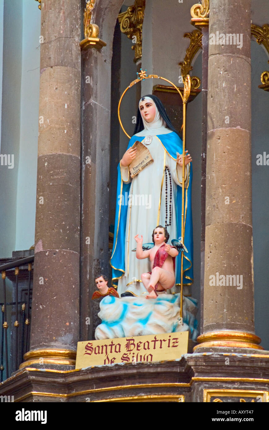 Santa Beatriz de Silvo in La Concepcion Church San Miguel de Allende ...