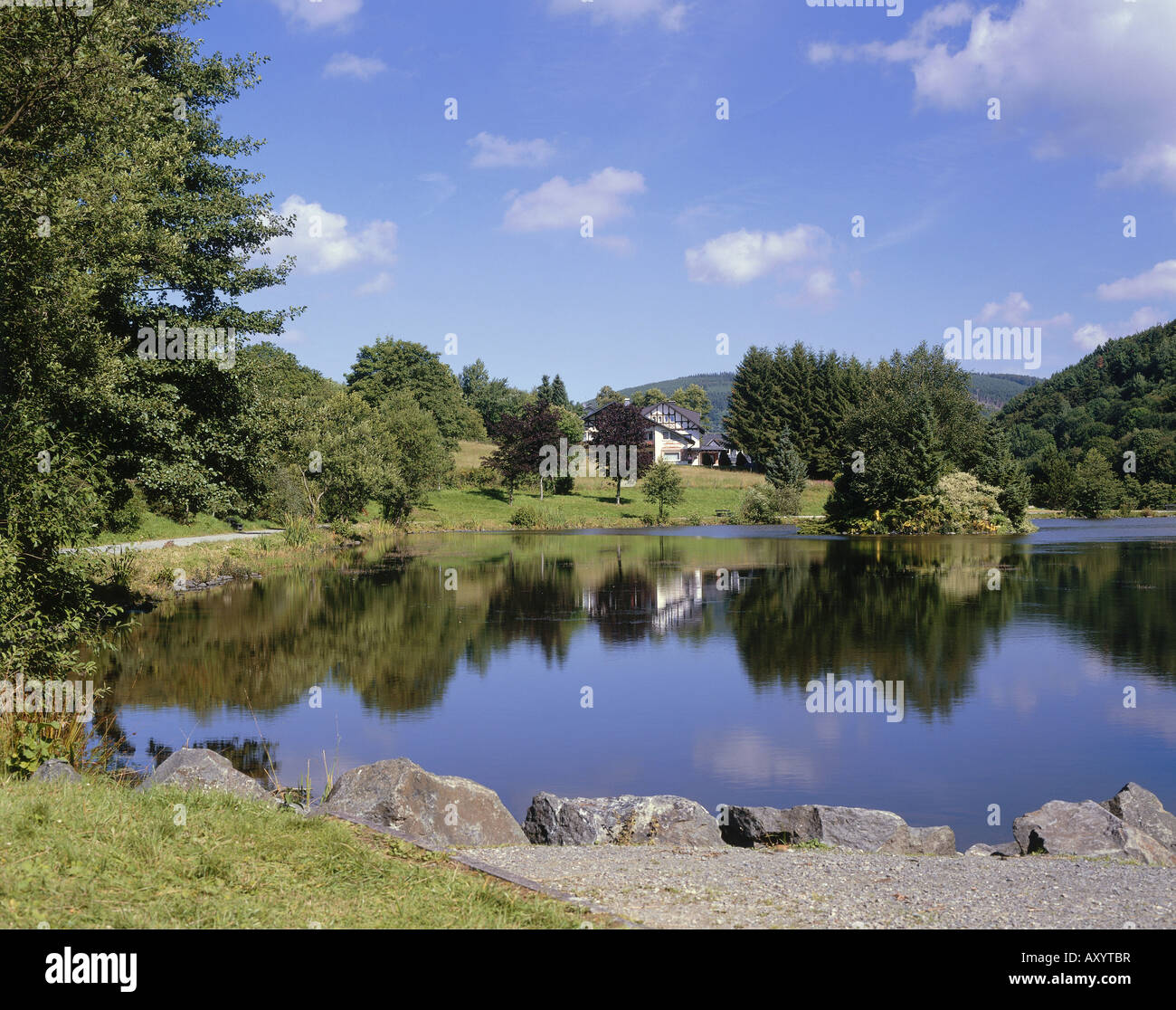 geography / travel, Germany, North Rhine-Westphalia, Willingen, garden ...