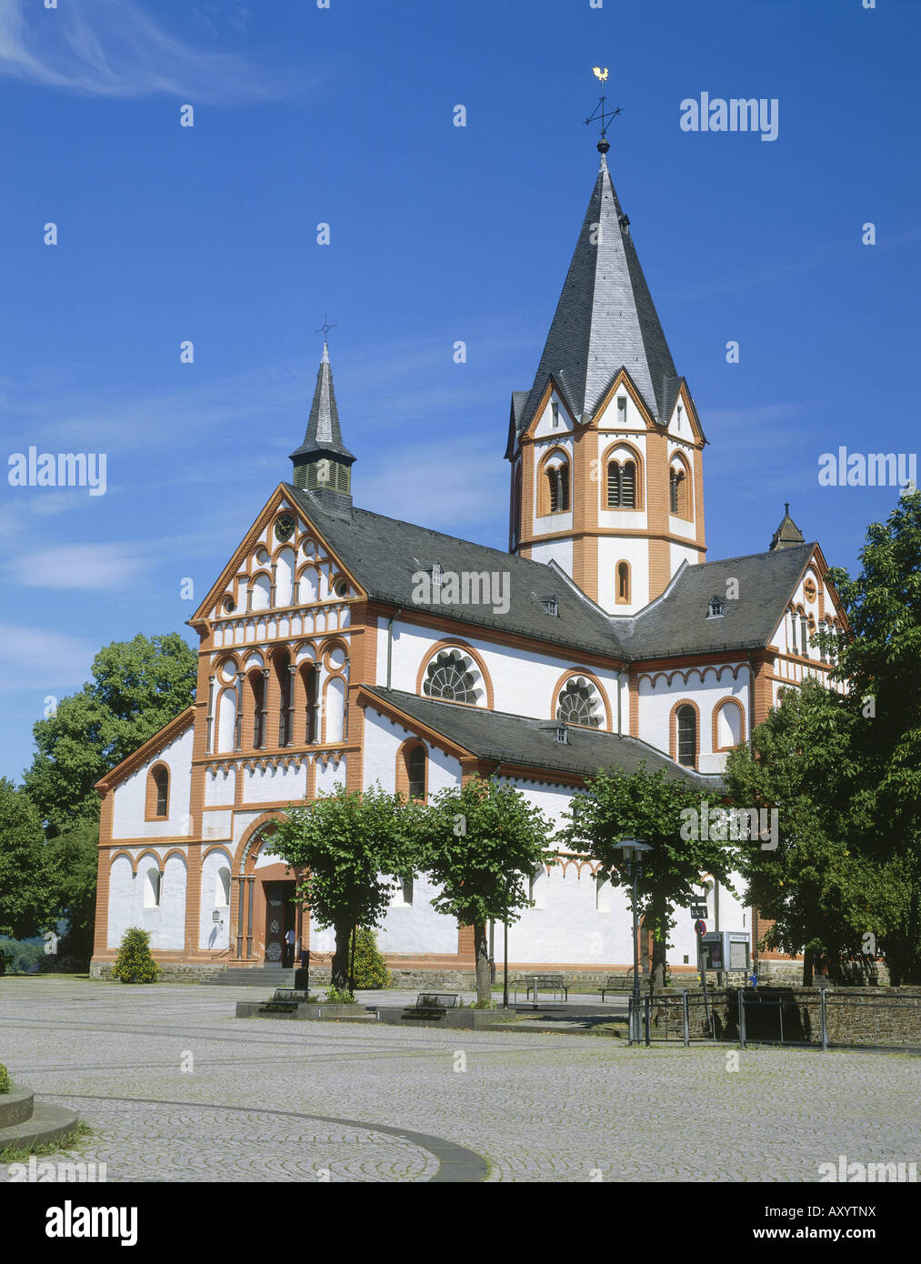 Rhine Gorge Church High Resolution Stock Photography and Images - Alamy