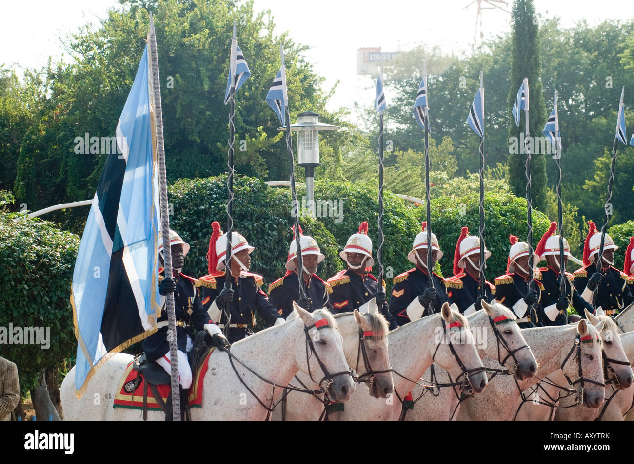 Inauguration of Seretse Khama Ian Khama fourth President of The ...