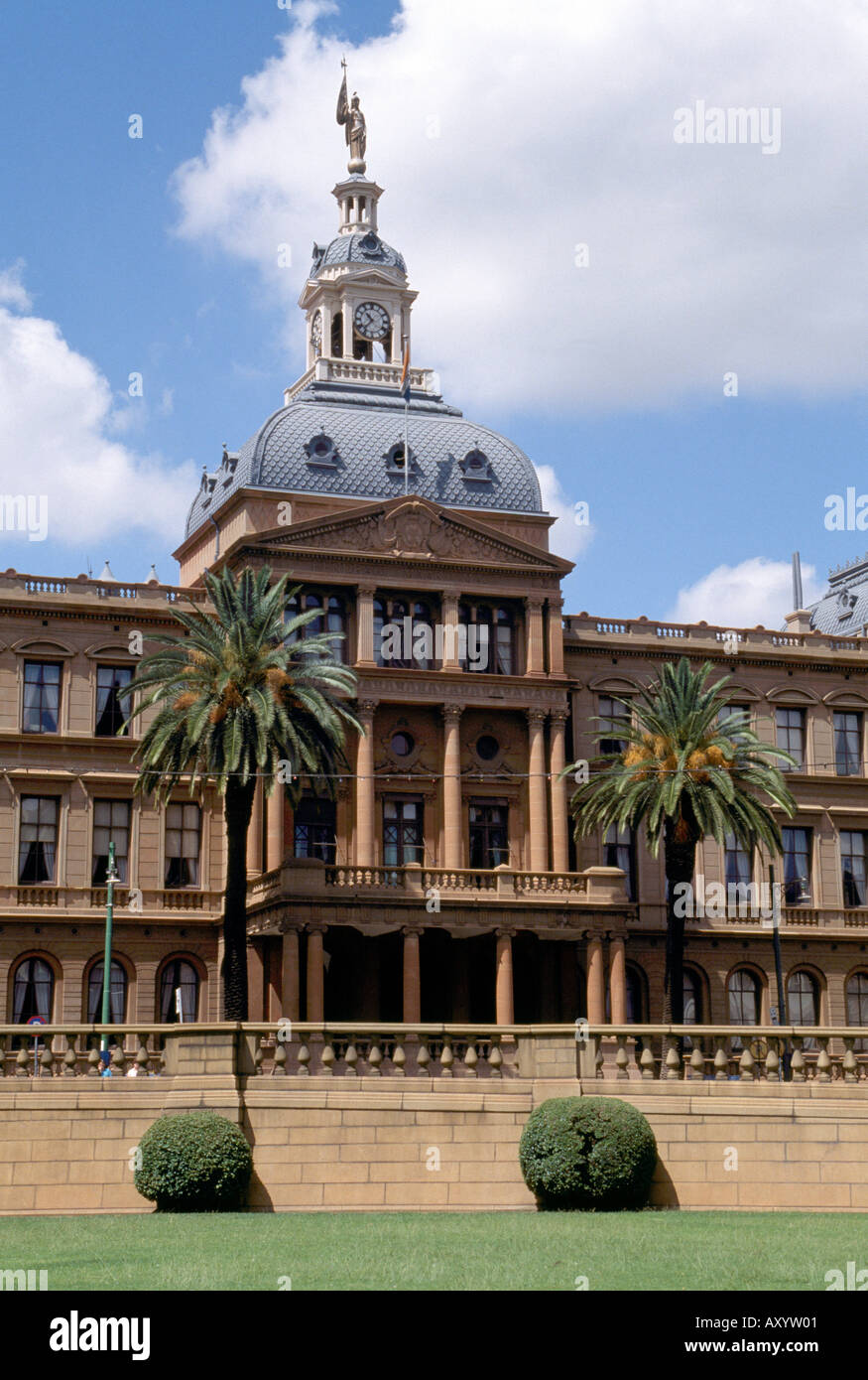 Pretoria, Church Square, Mittelgebäude Stock Photo - Alamy