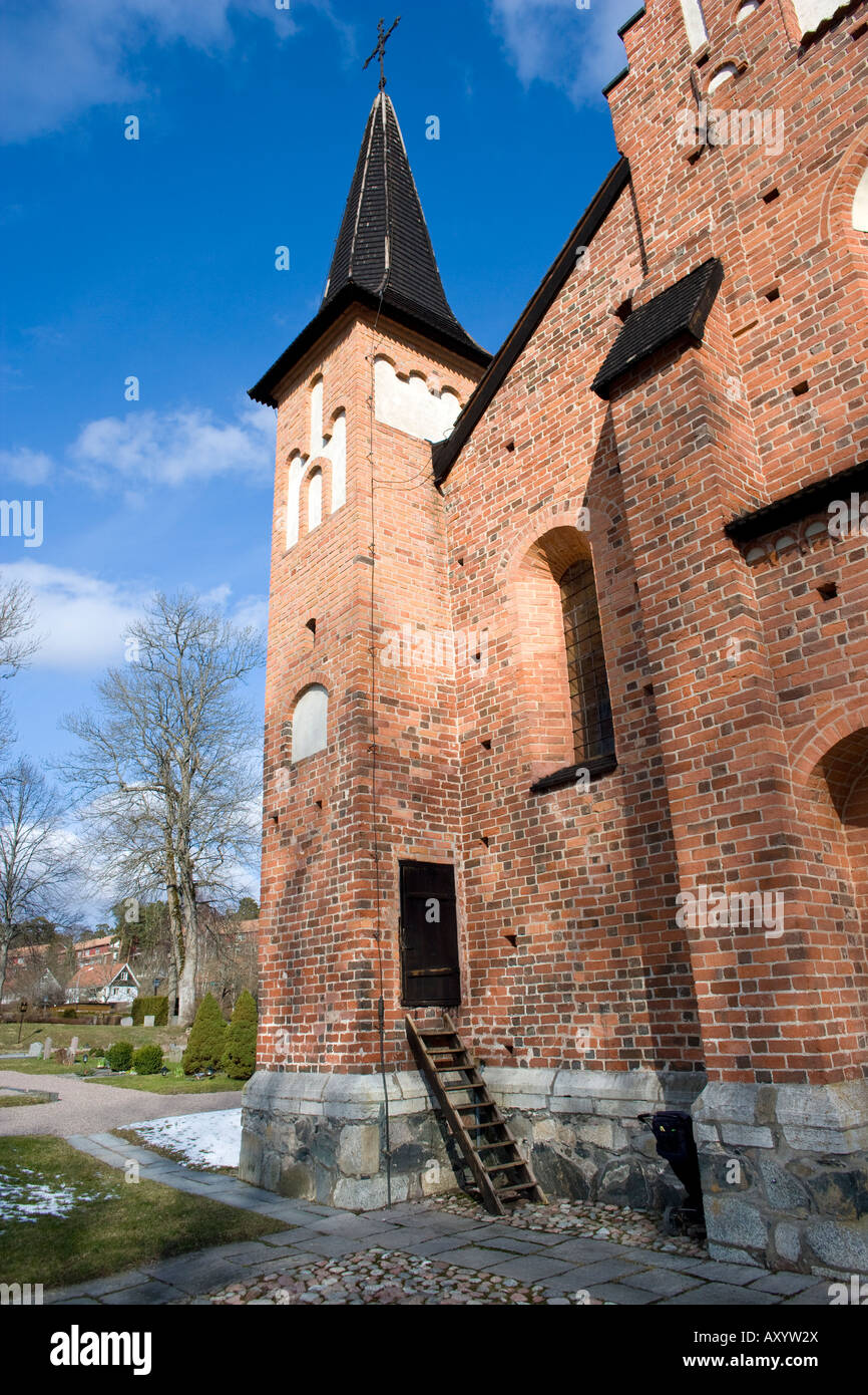 Maria Church (Mariakyrkan) in Sigtuna, Sweden Stock Photo - Alamy