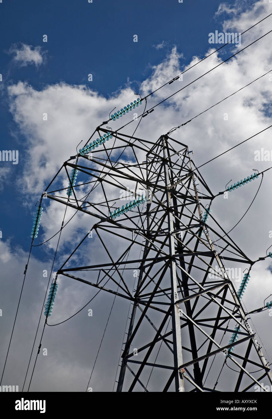 Electricity Pylon, UK Stock Photo - Alamy