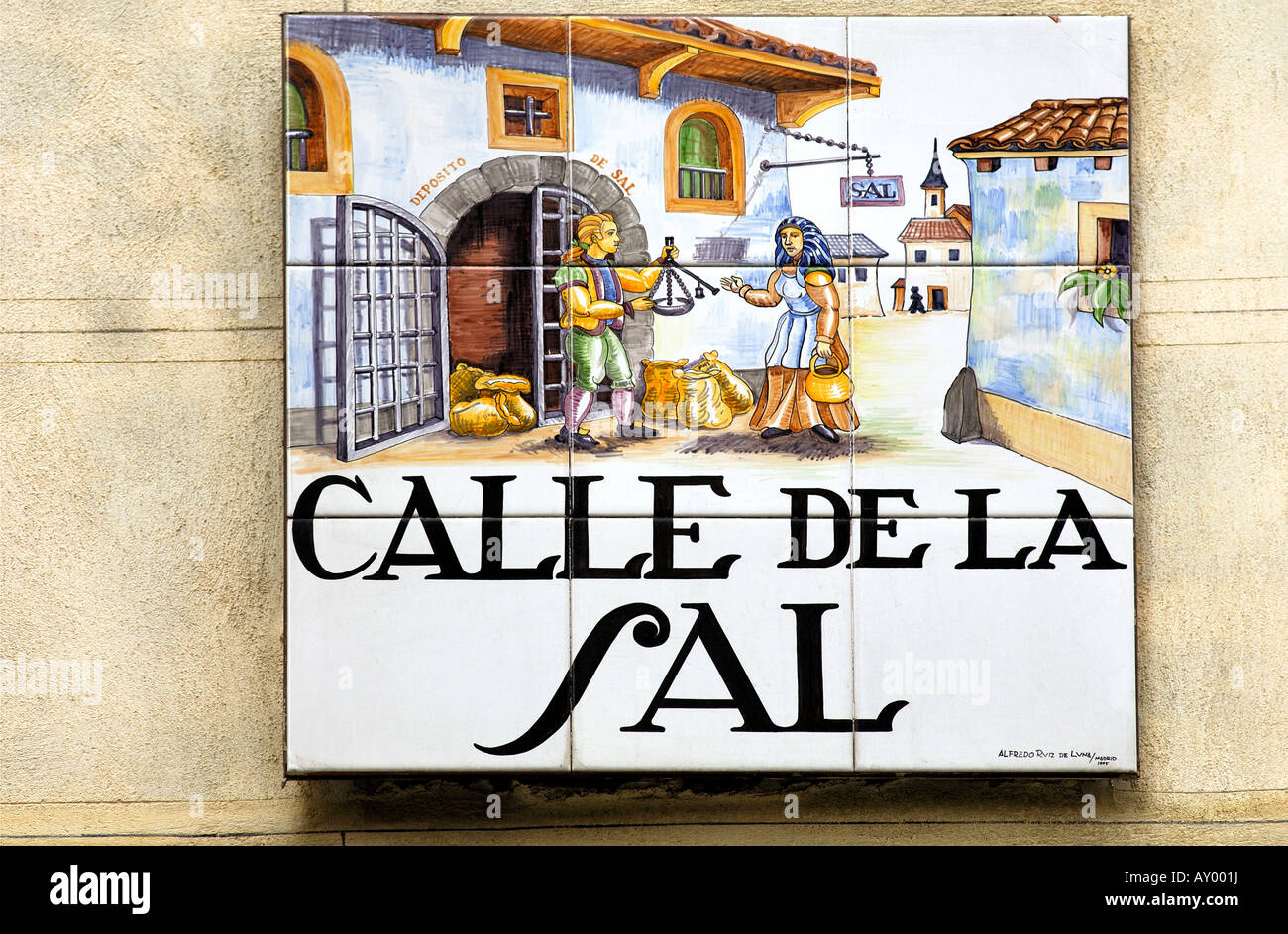 Old madrid hi-res stock photography and images - Alamy