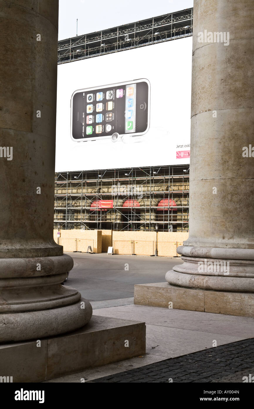 Phone advert poster hi-res stock photography and images - Alamy